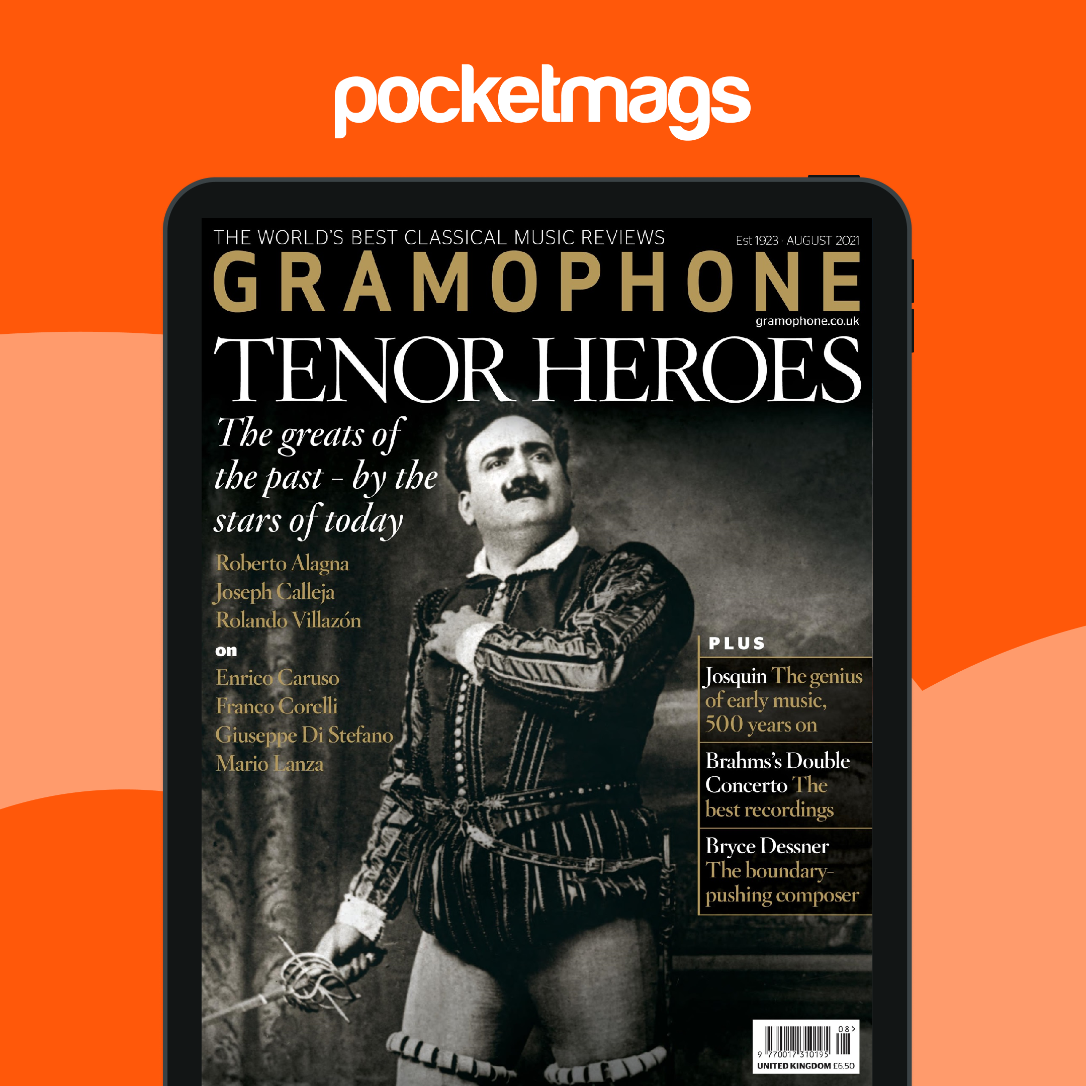 Gramophone Magazine - August 2021 Edición anterior