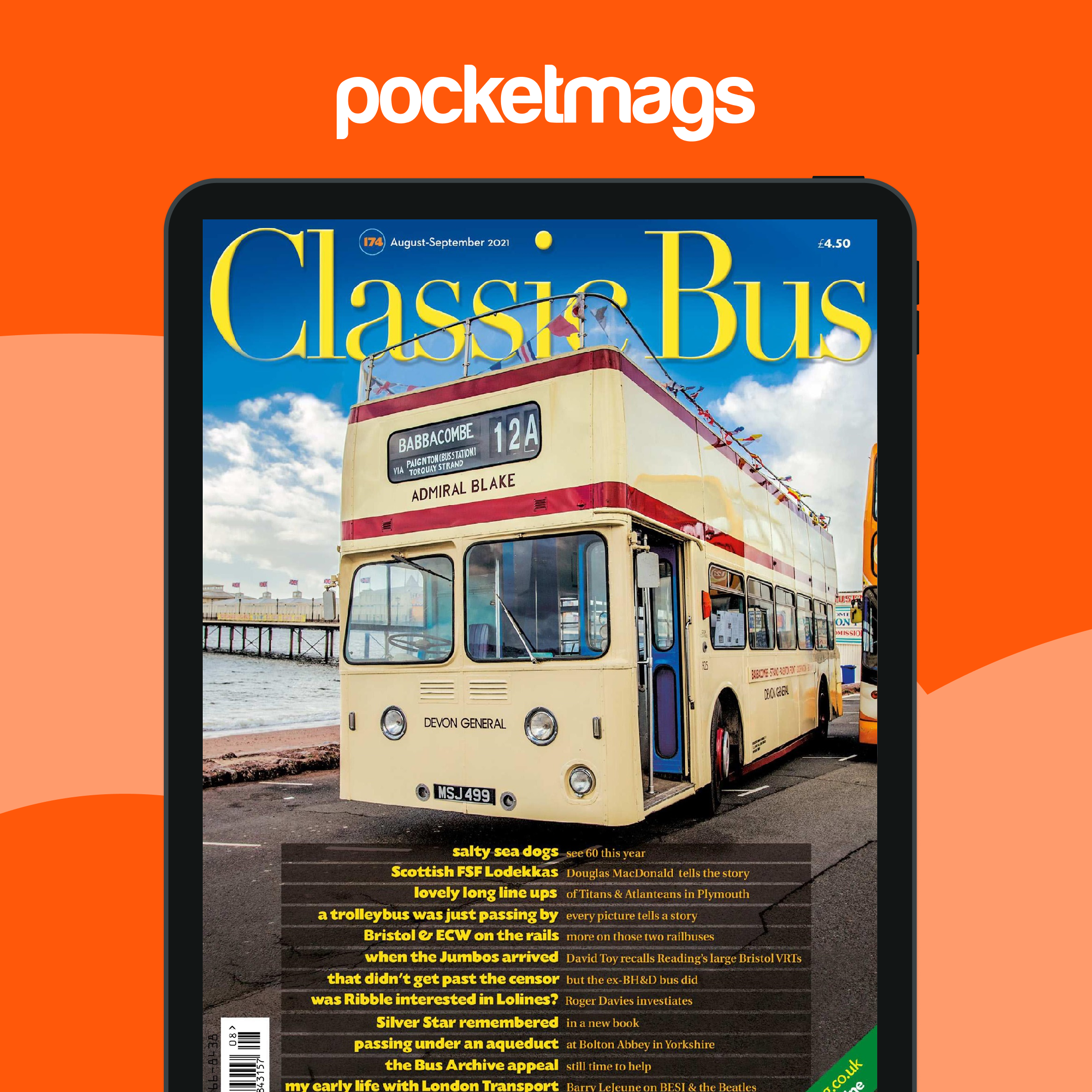 Classic Bus Magazine - Aug/Sep 2021 (174) Back Issue