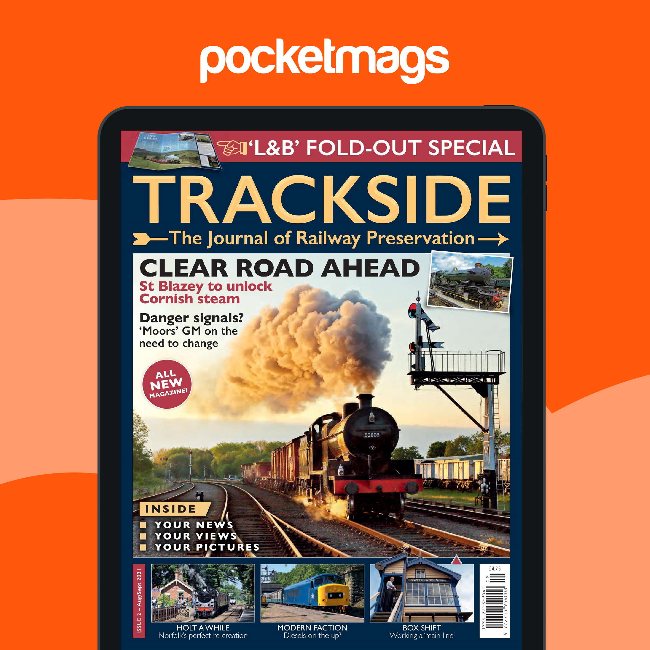 Trackside Magazine - Aug-Sep 2021 Back Issue