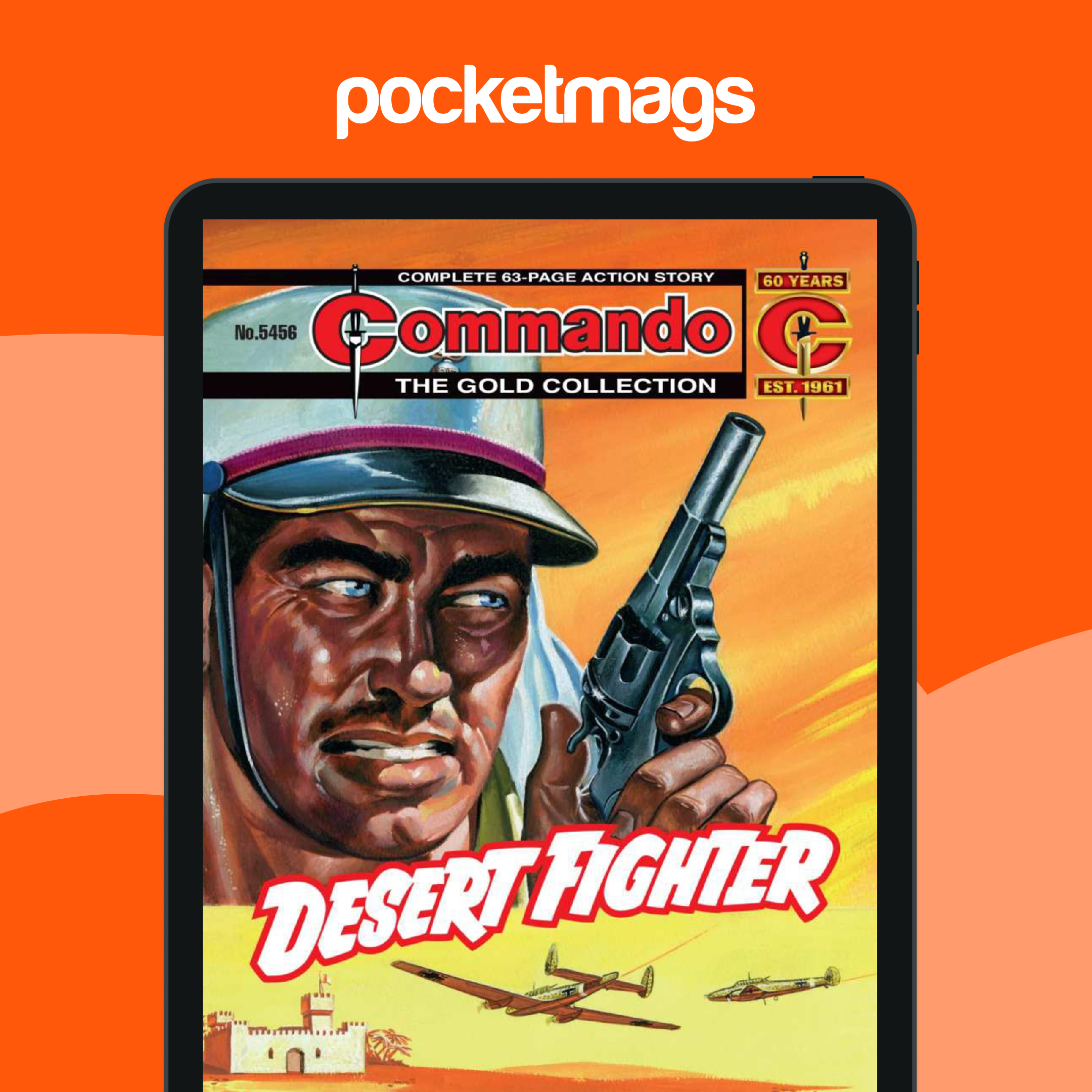 Commando Magazine - 5456 Back Issue