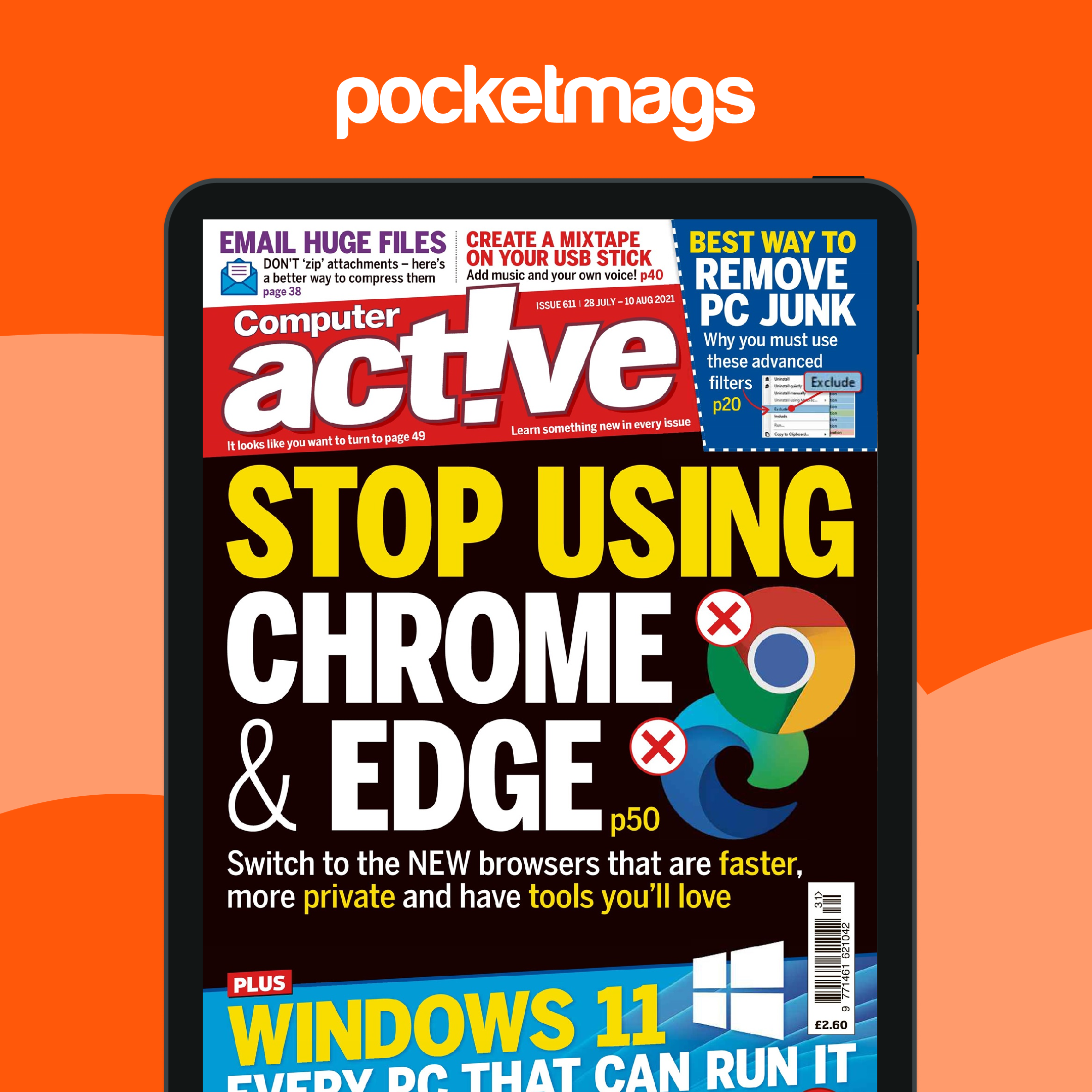 Computer Active Magazine - 611 Back Issue