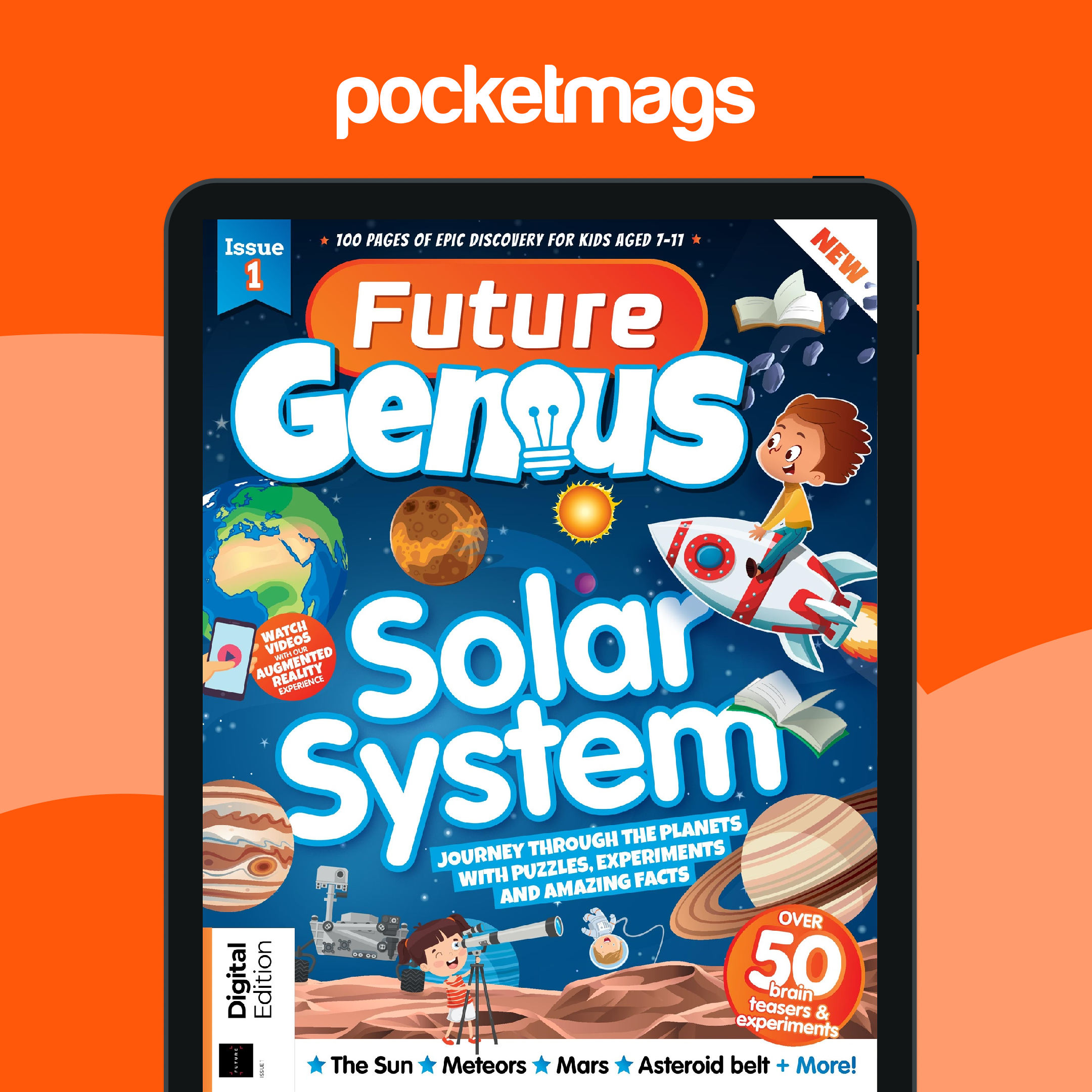 Future Genius Bookazine - Future Genius: The Solar System Issue 1 Back ...