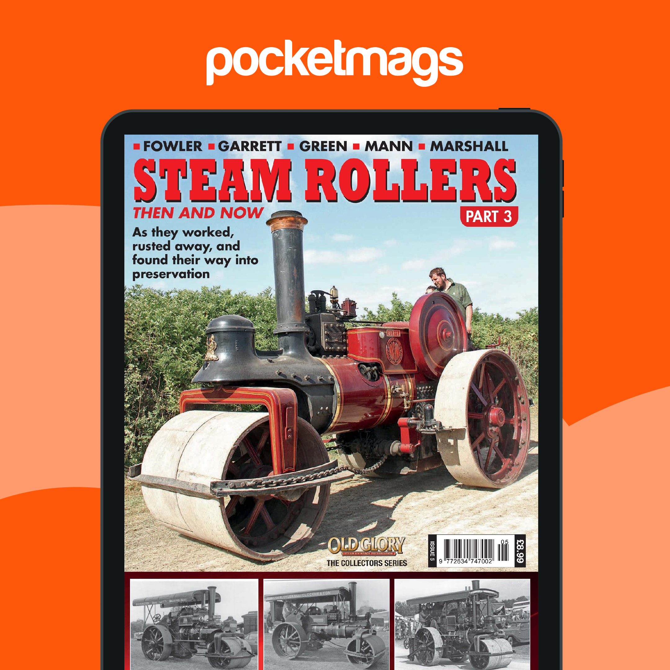 Old Glory Collectors Series Magazine - Steam Rollers Part 3 Retour à l ...