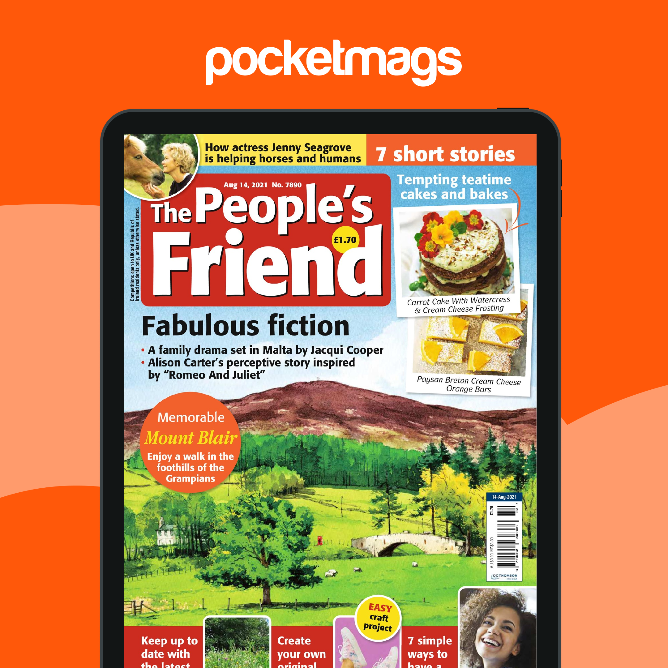 The People’s Friend Magazine - 14/08/2021 Back Issue