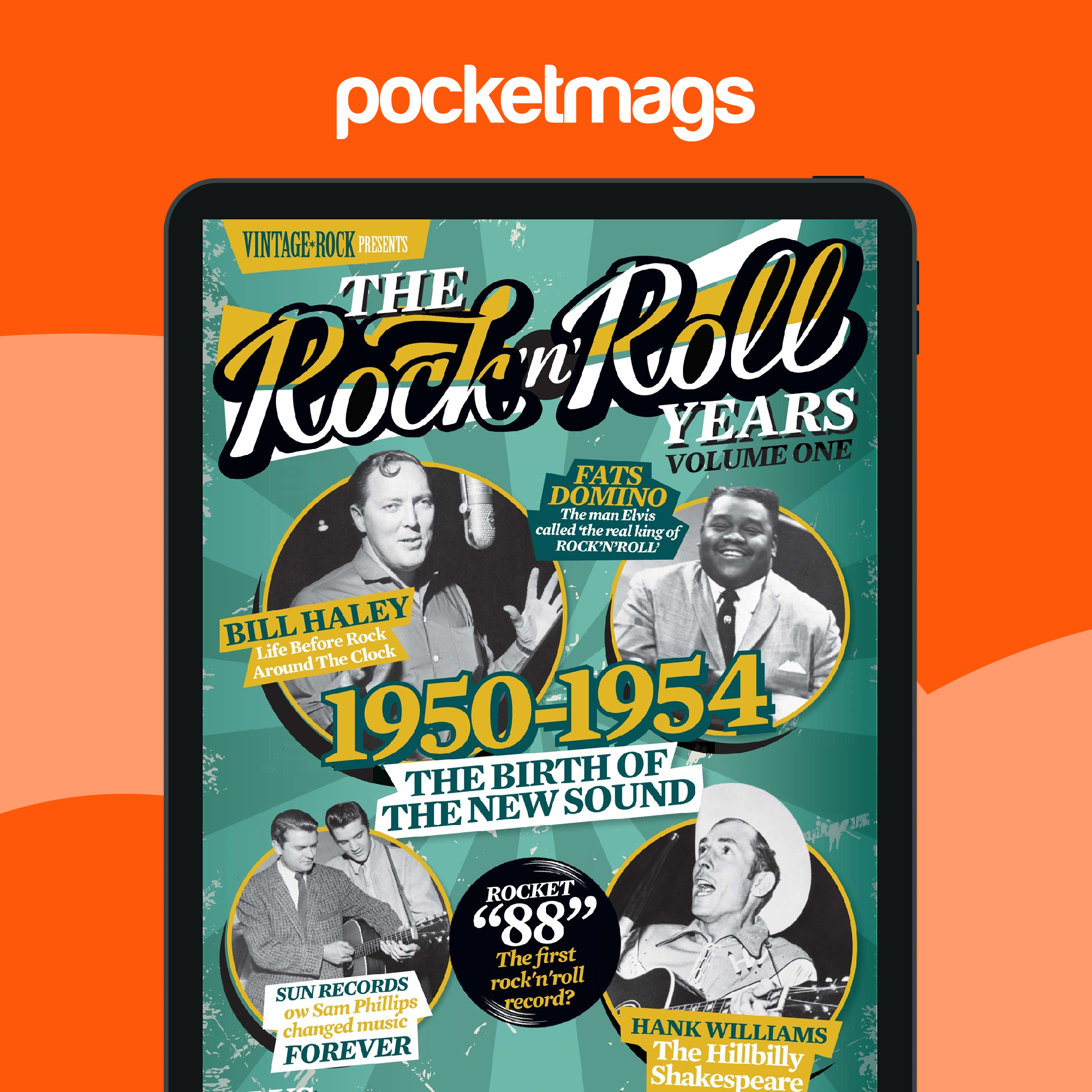 Vintage Rock Presents Magazine - The Rock'n'Roll Years 1950-1954 ...