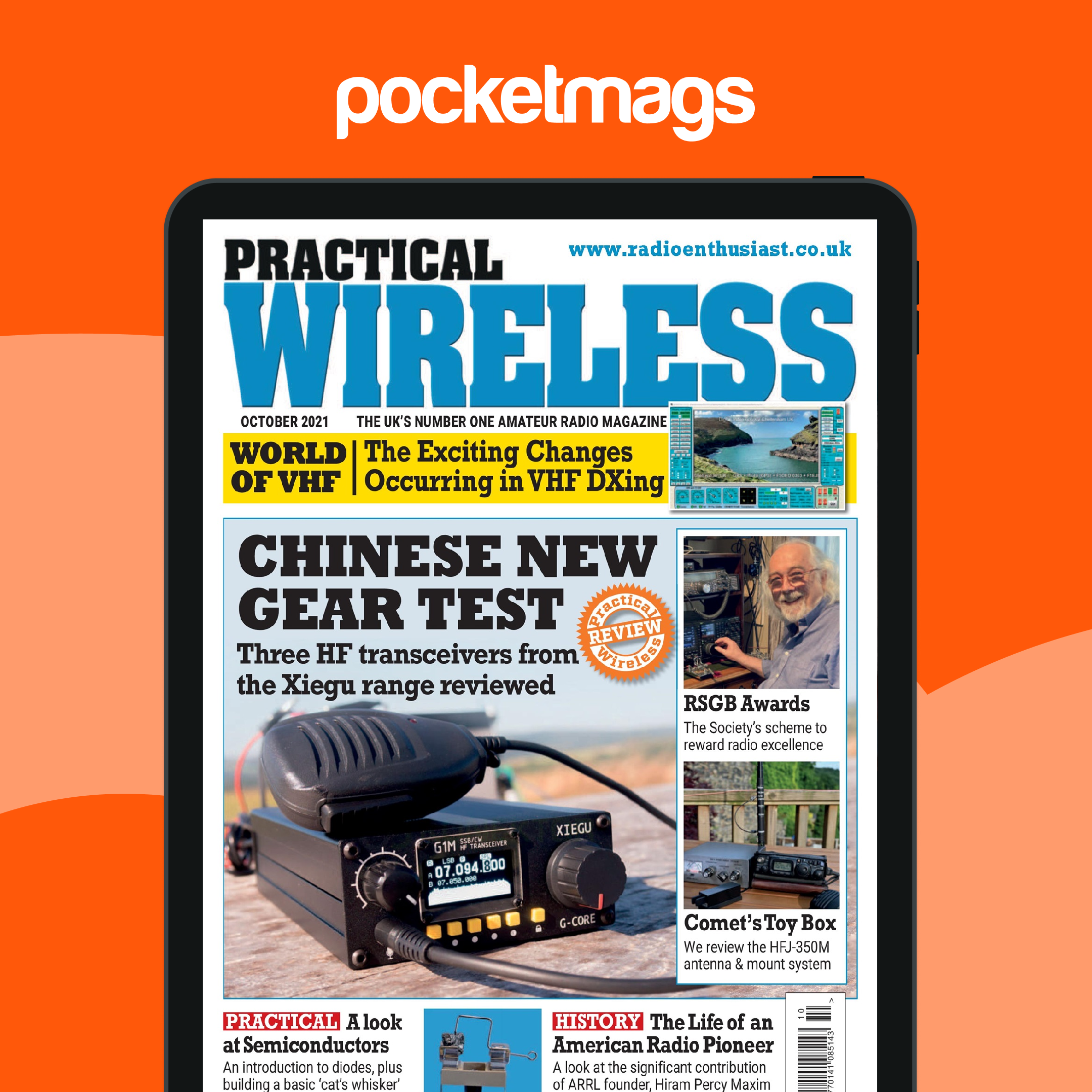 Practical Wireless Magazine - October 2021 Edición anterior