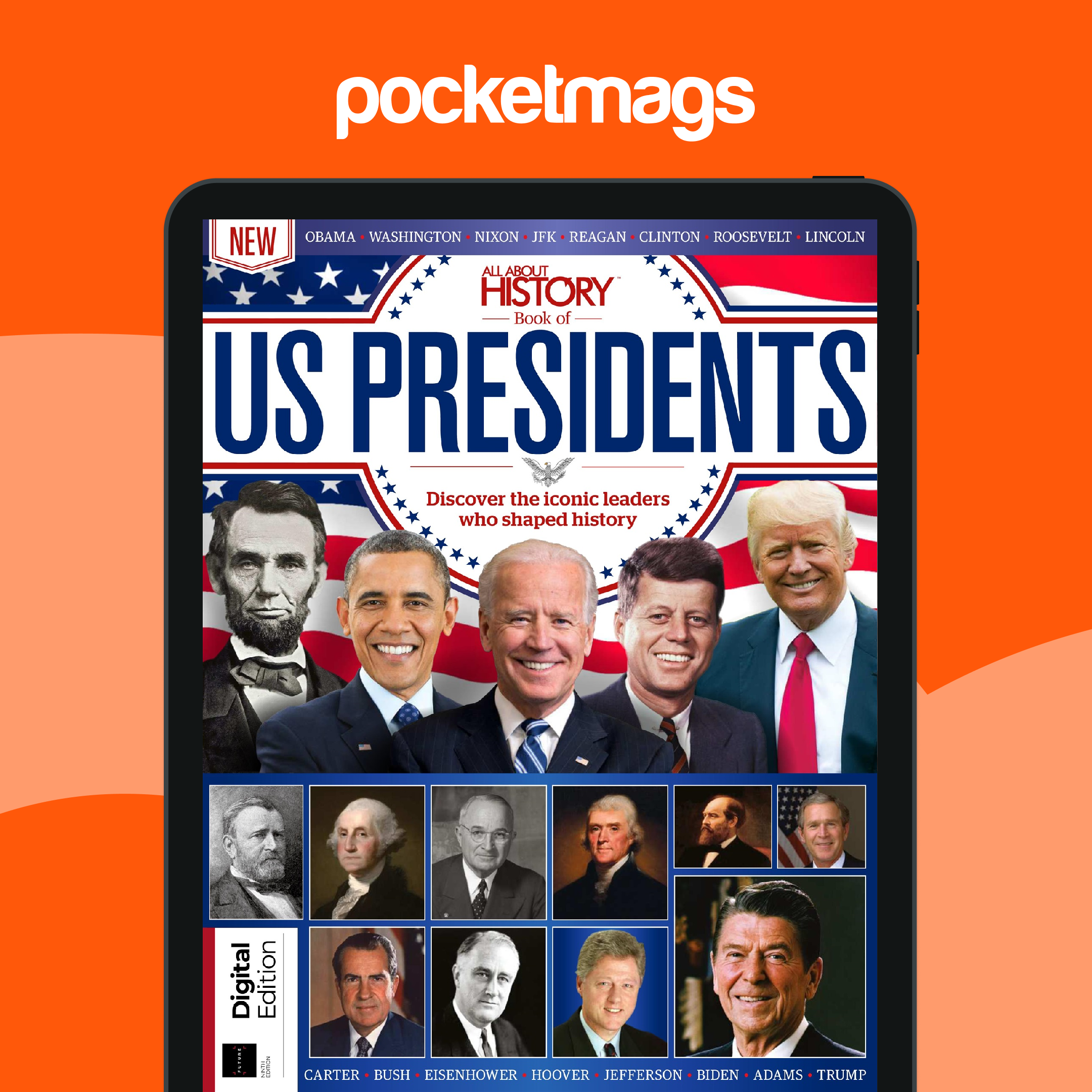 About History Bookazine - All About History Book of US Presidents ninth ...