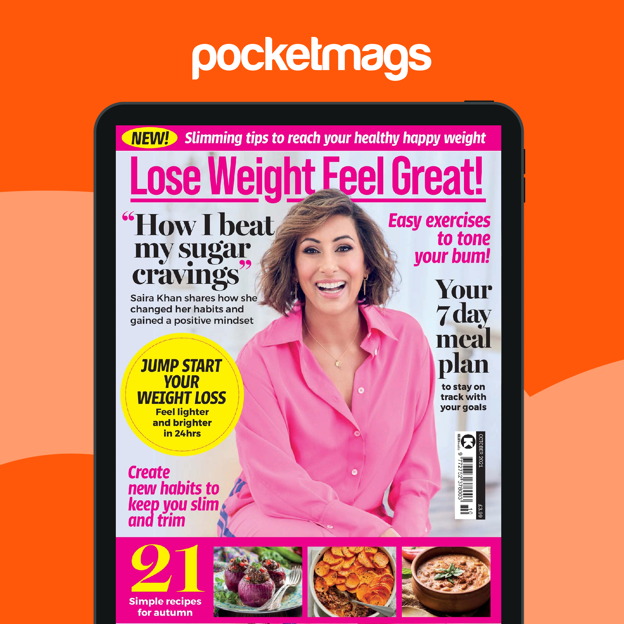 Lose Weight Feel Great Magazine Subscriptions and October 2021 Issue