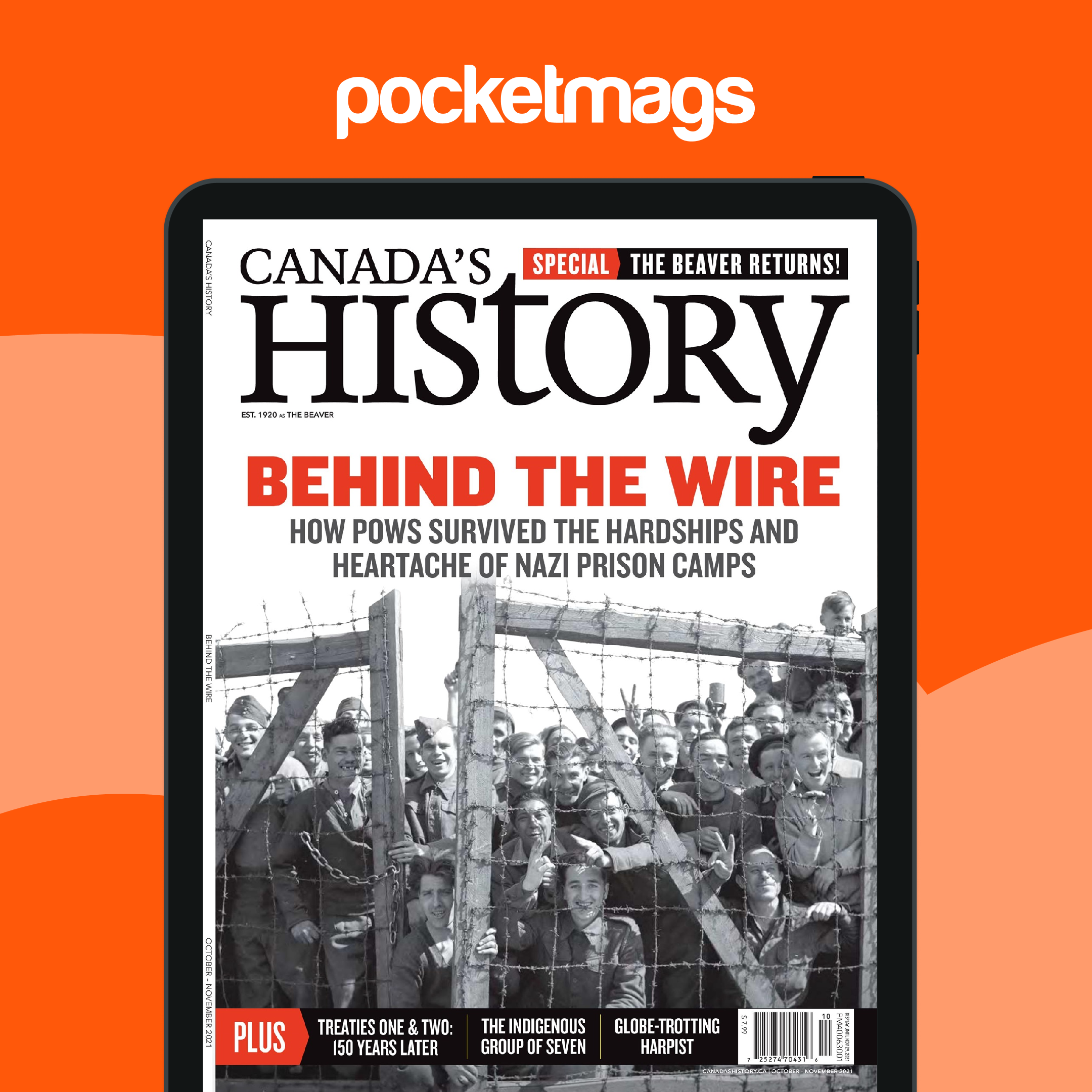 Canada's History Magazine - Oct/Nov 2021 Edición anterior