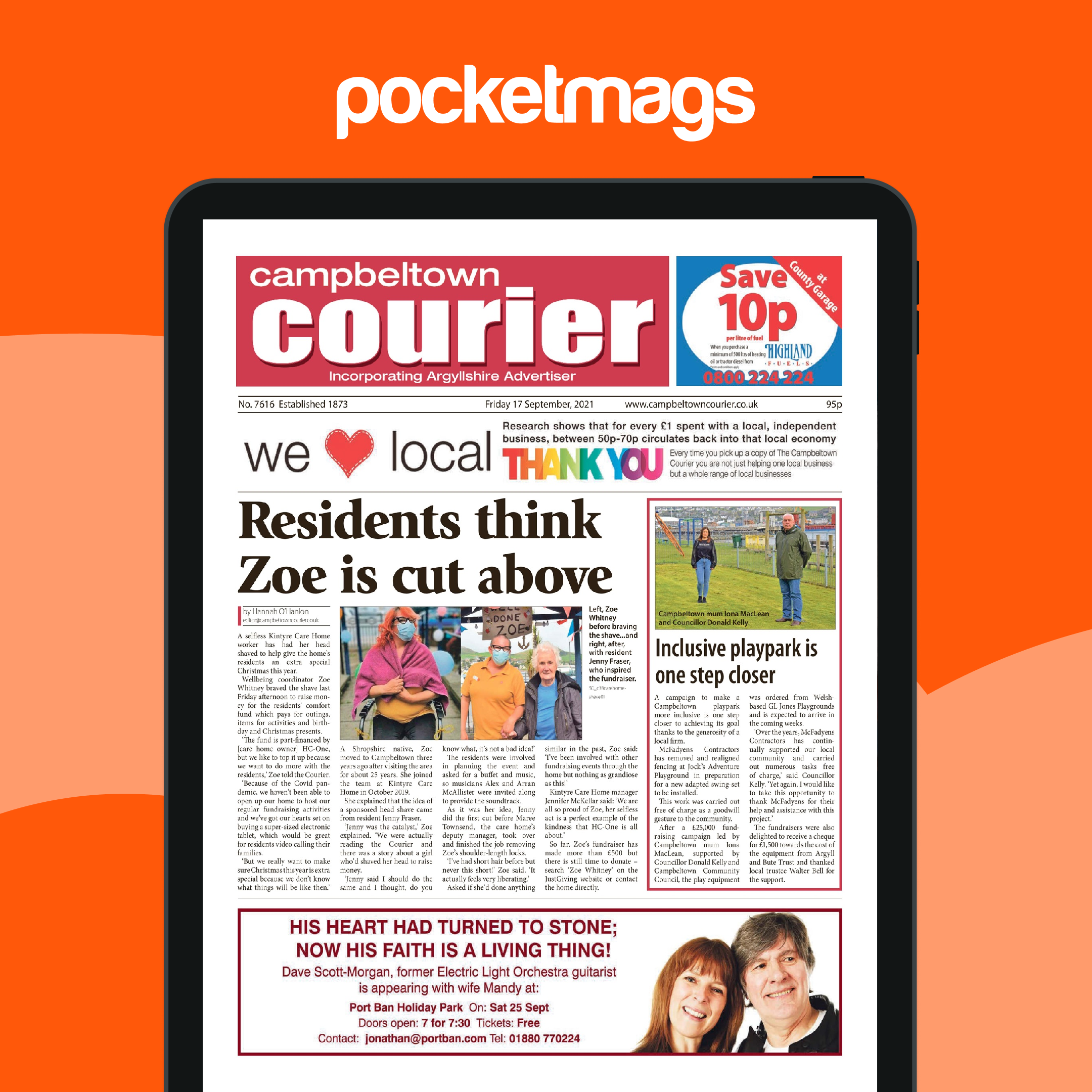 Campbeltown Courier Magazine - 17 Sep 2021 Edición anterior