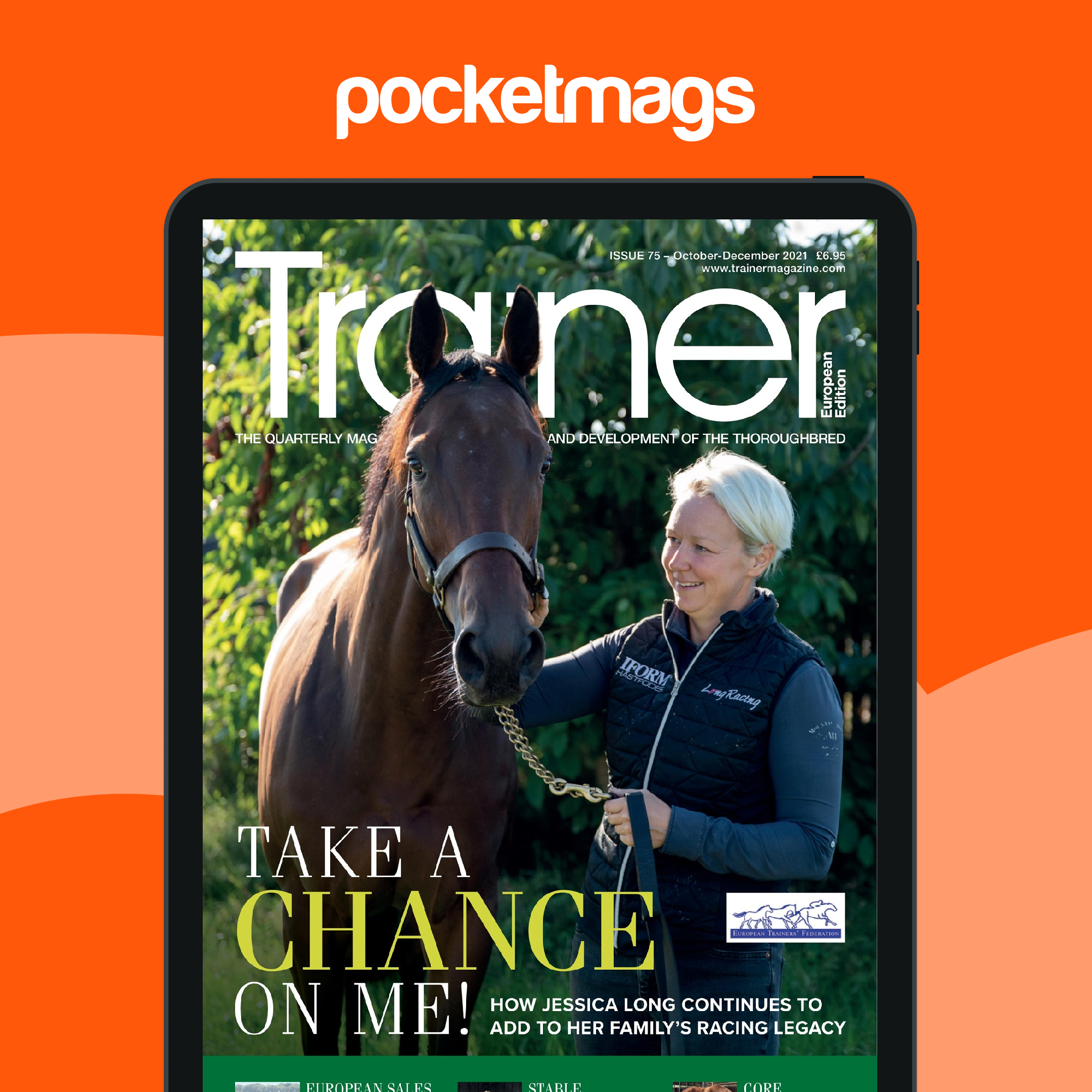 European Trainer Magazine - horse racing - Oct - Dec 2021 Back Issue