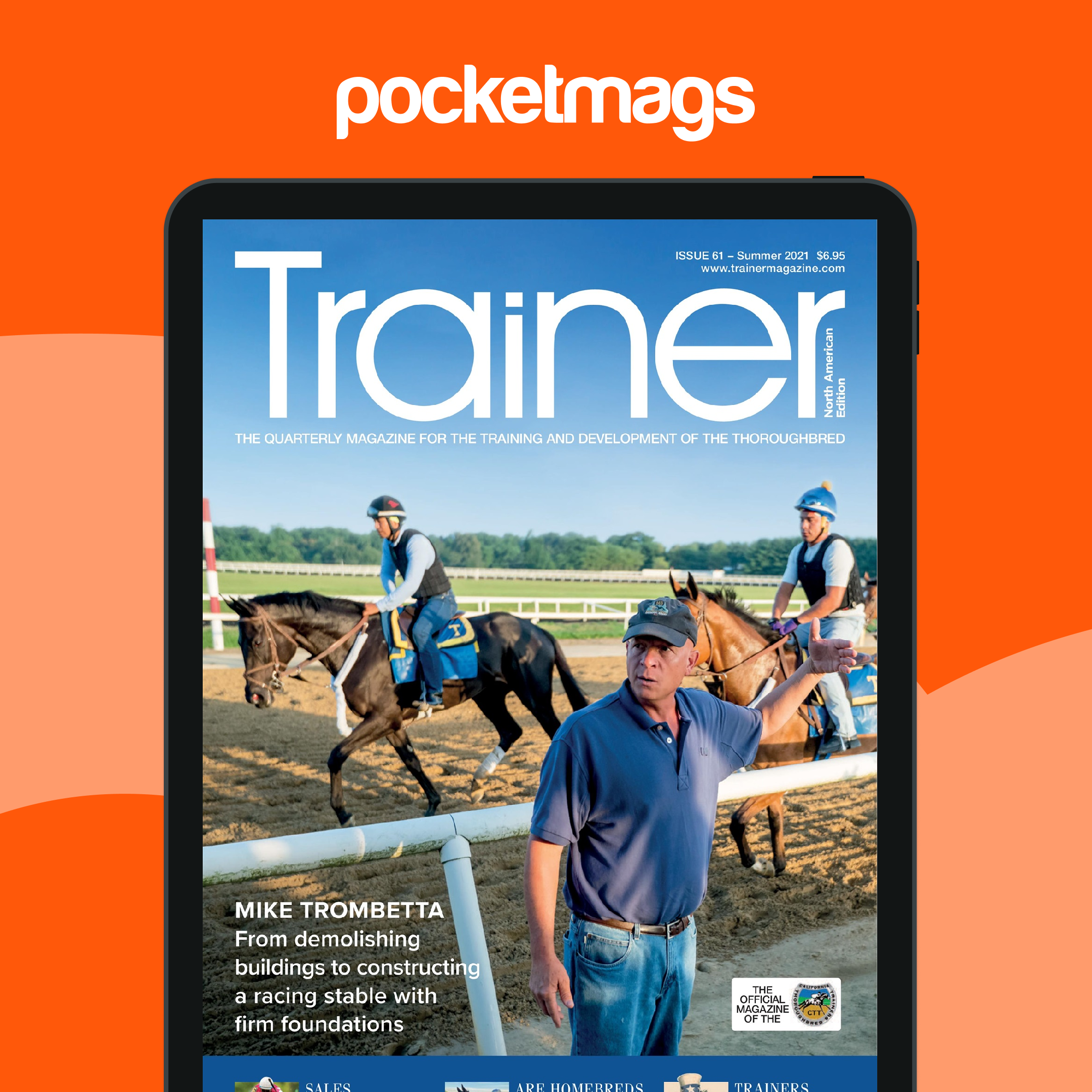North American Trainer Magazine - horse racing - Summer 21 Back Issue