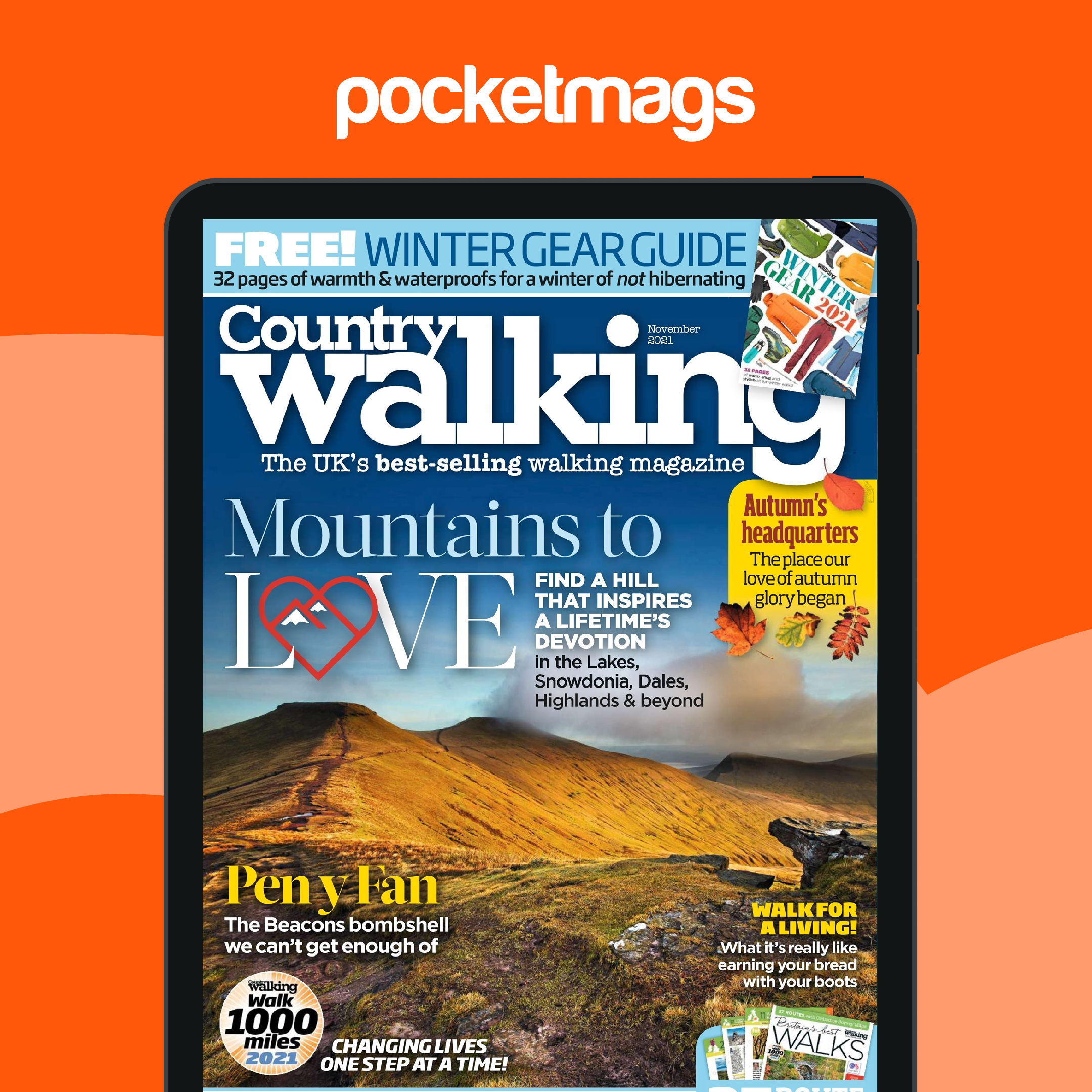 Country Walking Magazine - November 2021 Back Issue