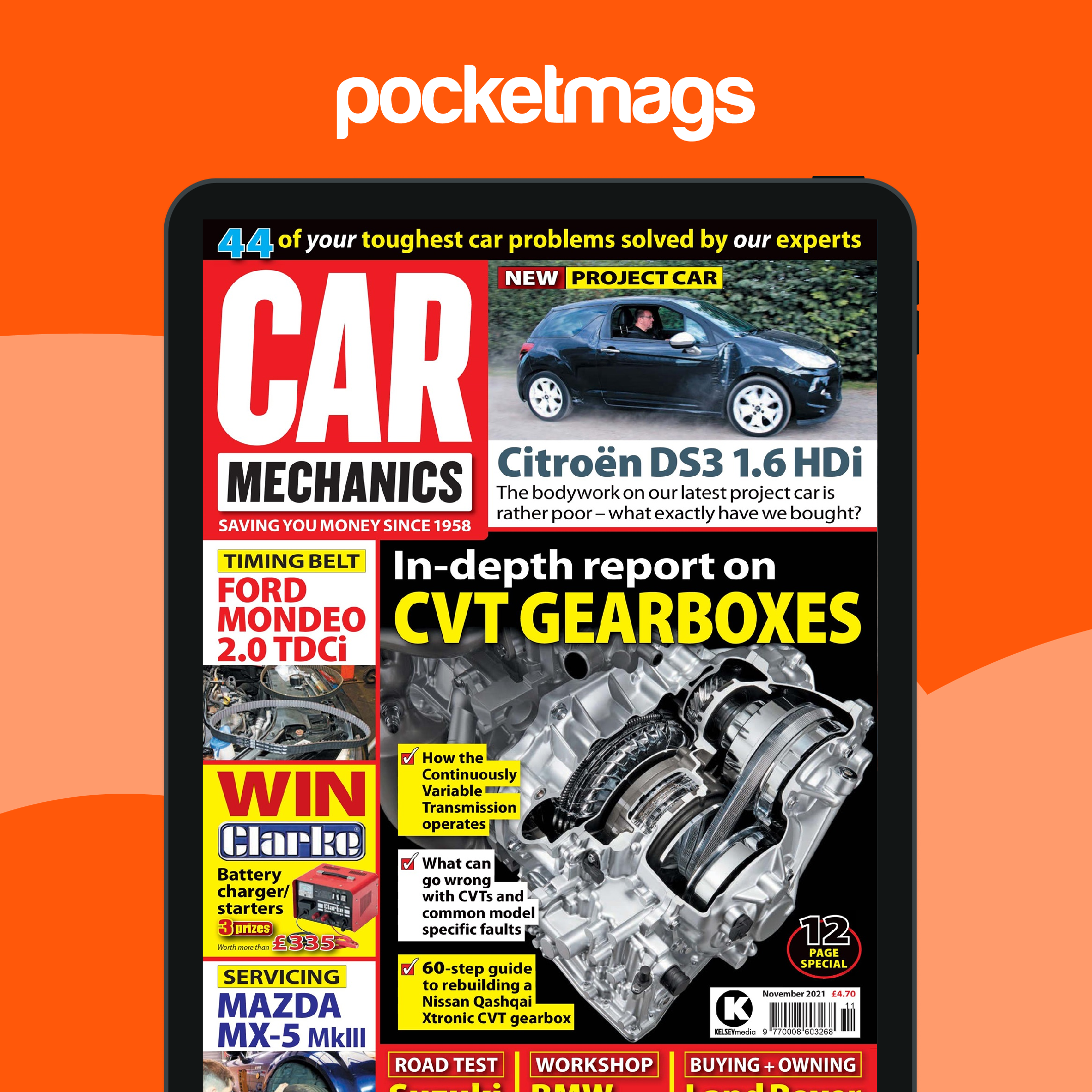 Car Mechanics Magazine - Nov-21 Back Issue