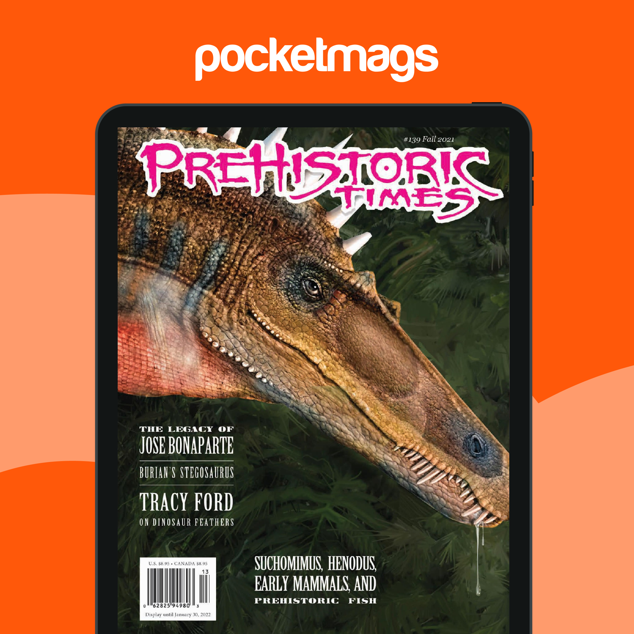 Prehistoric Times Magazine - Fall 2021 #139 Back Issue