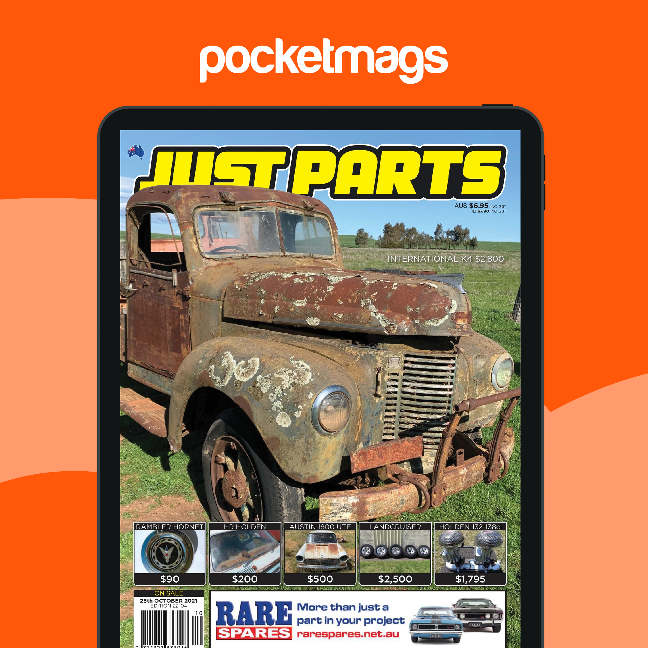 JUST PARTS Magazine - 22-04 Back Issue