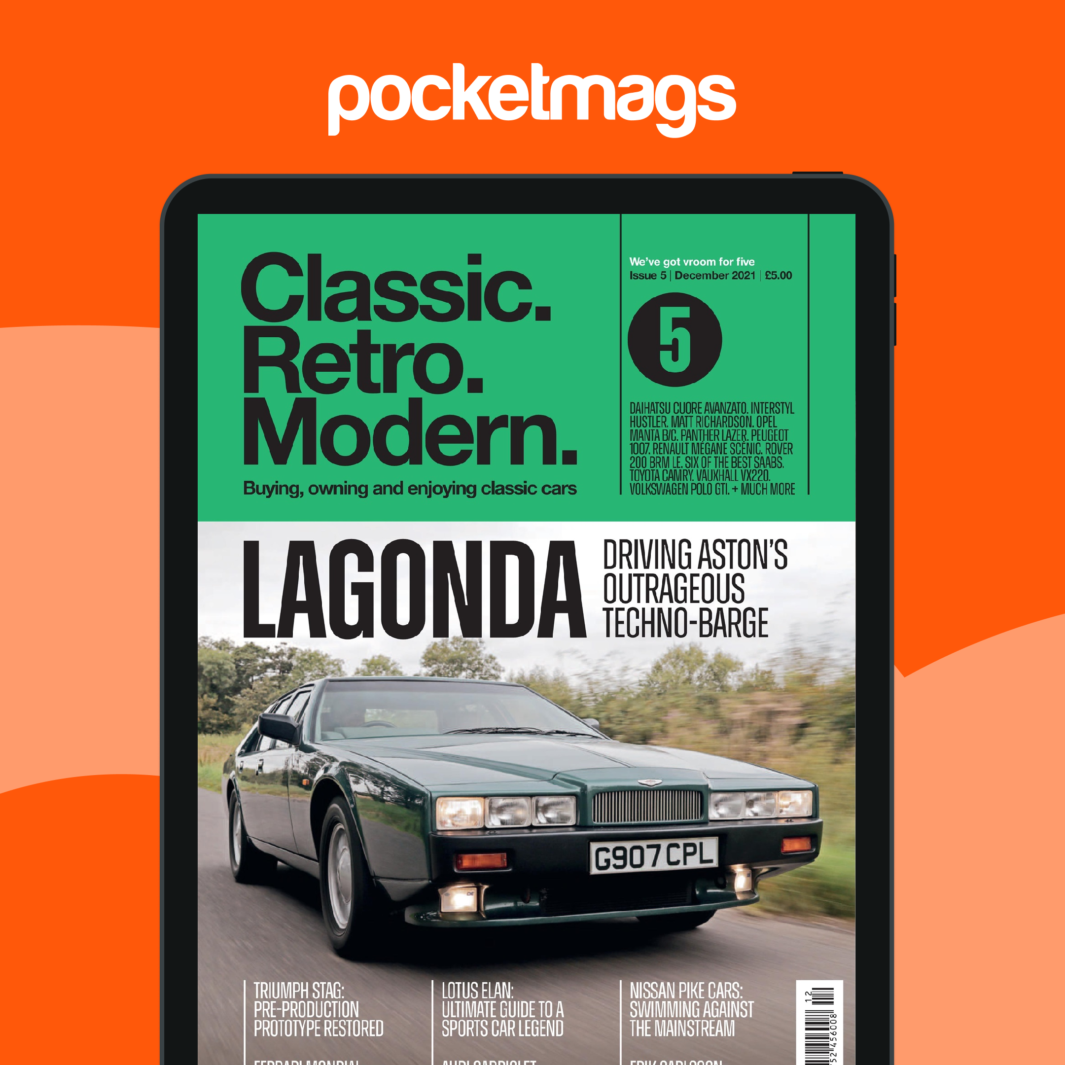 Classic Retro Modern Magazine - December 2021 Retour à l'édition précédente