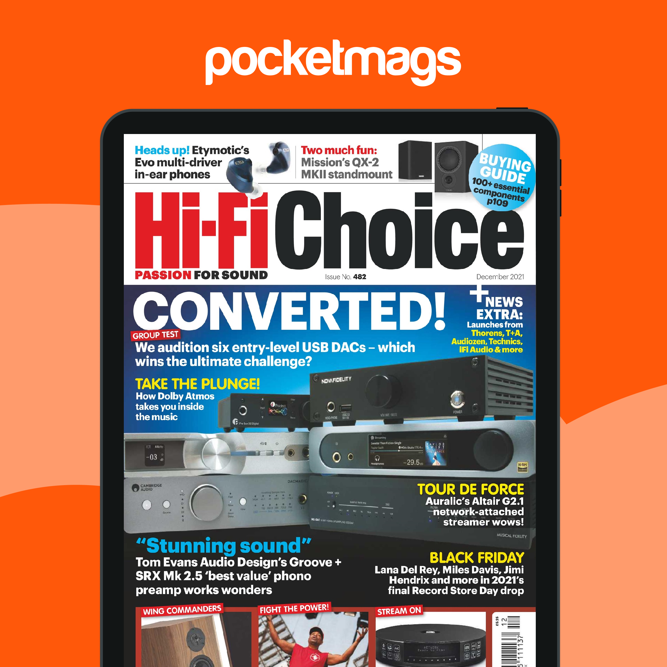 Hi-Fi Choice Magazine - December 2021 Back Issue