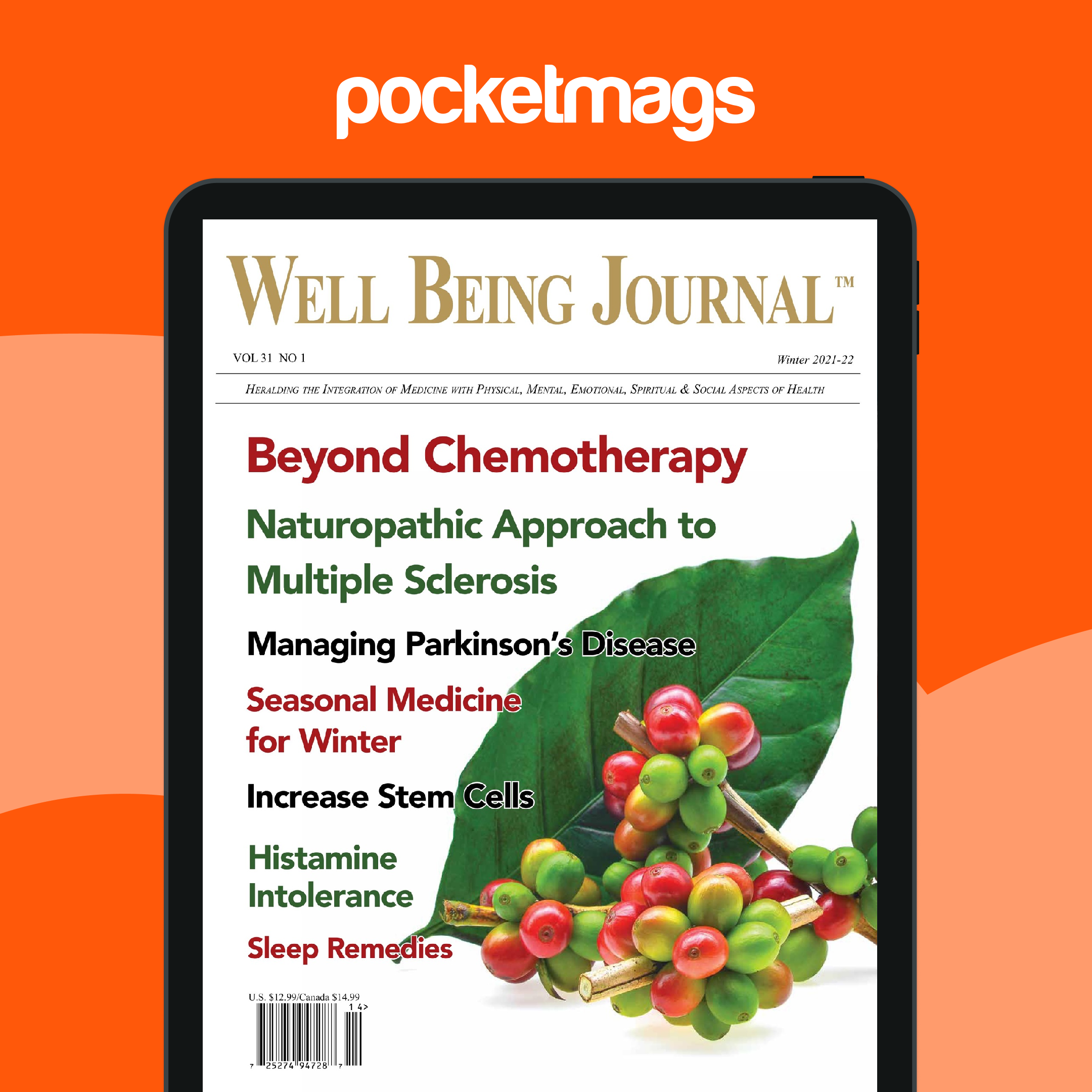 Well Being Journal Magazine - Winter 2021-22 Back Issue