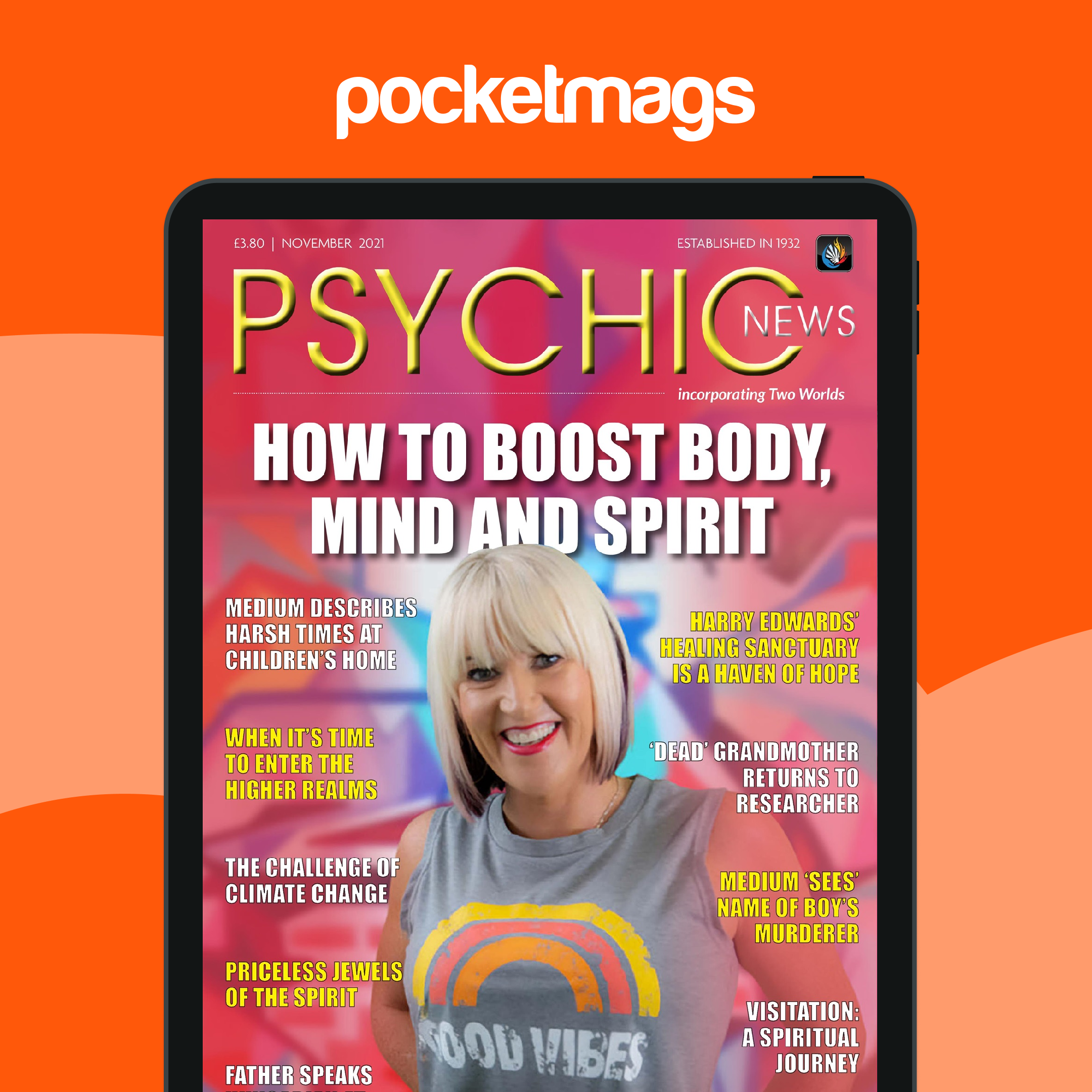 Psychic News Magazine - November 2021 Back Issue