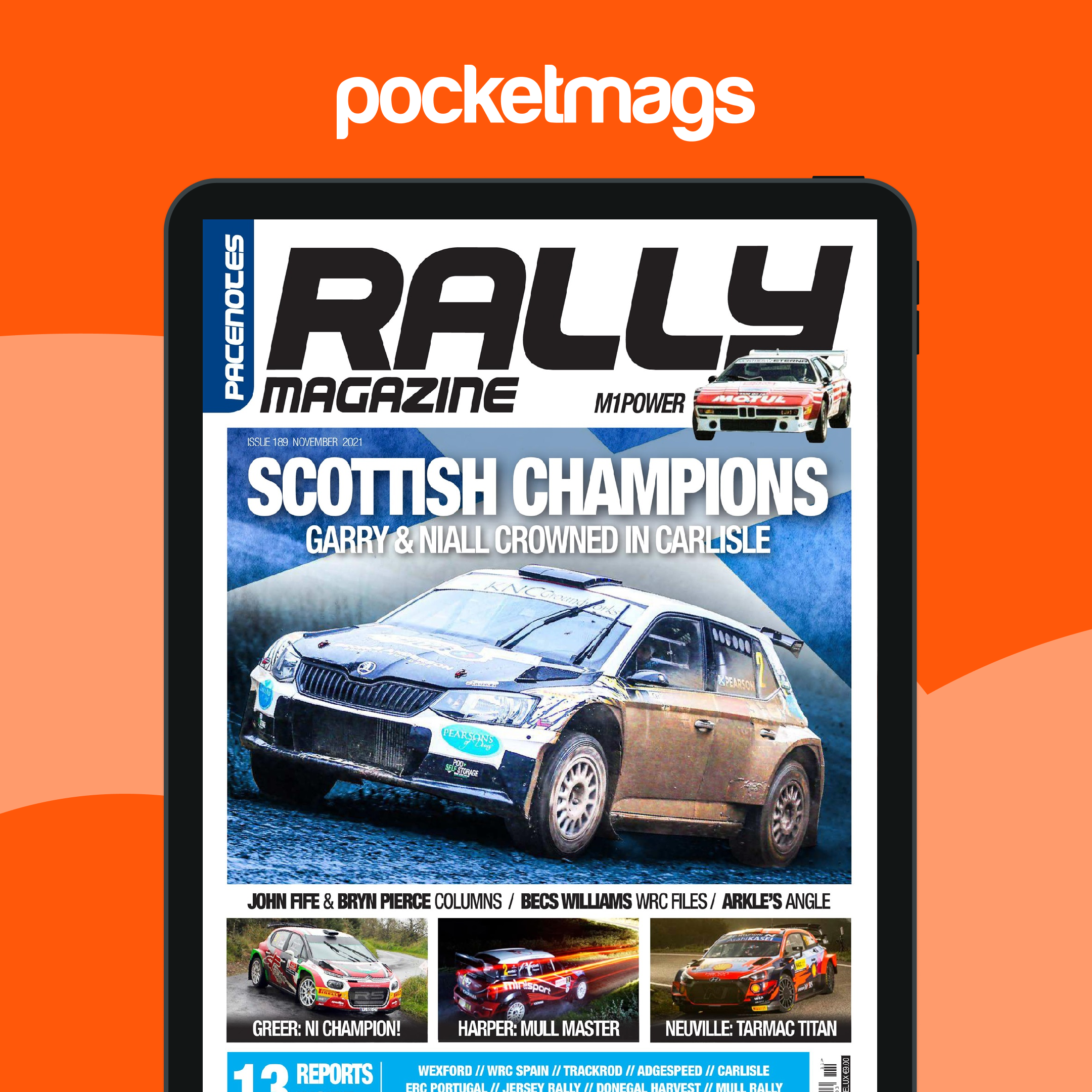 Pacenotes Rally magazine - 189 November 2021 Back Issue