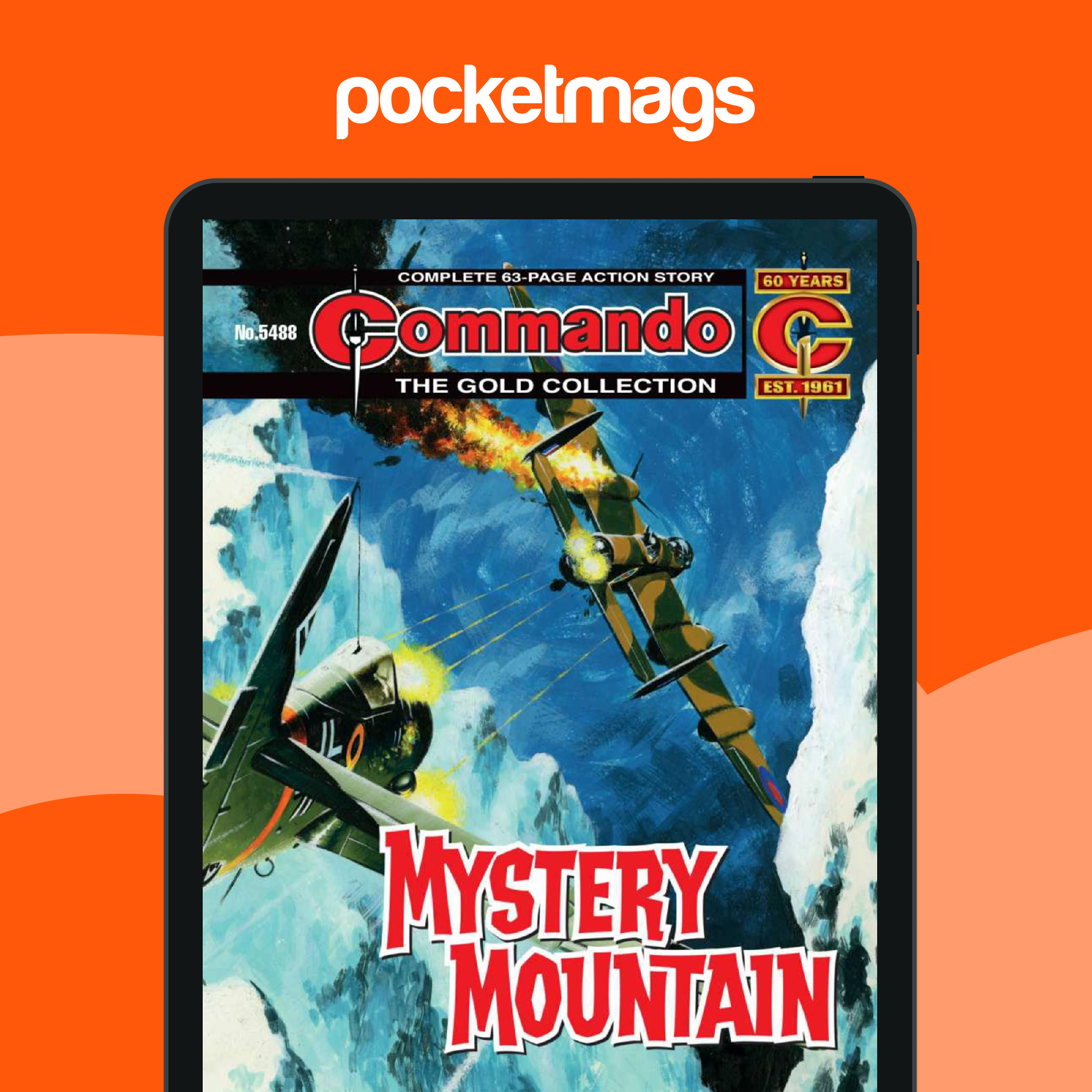 Commando Magazine - 5488 Back Issue