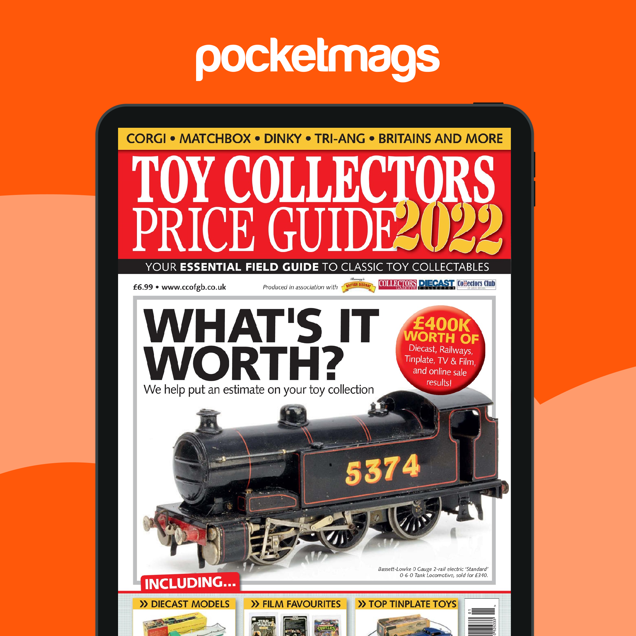 Toy Collectors Price Guide Magazine - Price Guide 2022 Back Issue