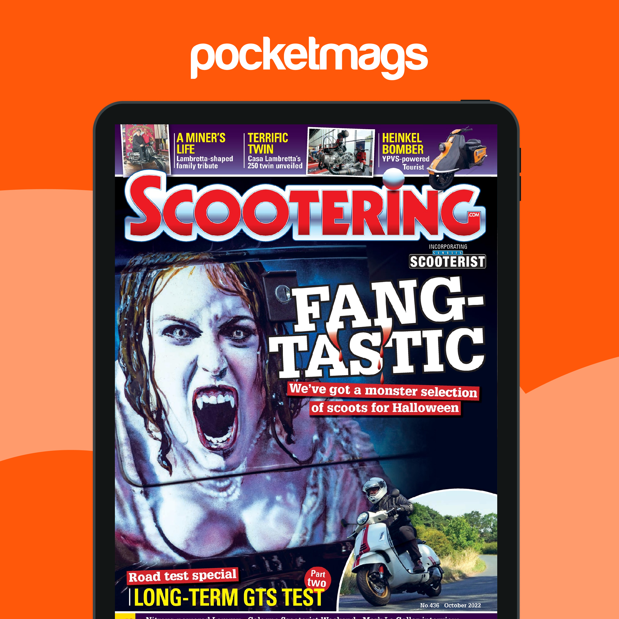 Scootering Magazine - October 2022 Back Issue