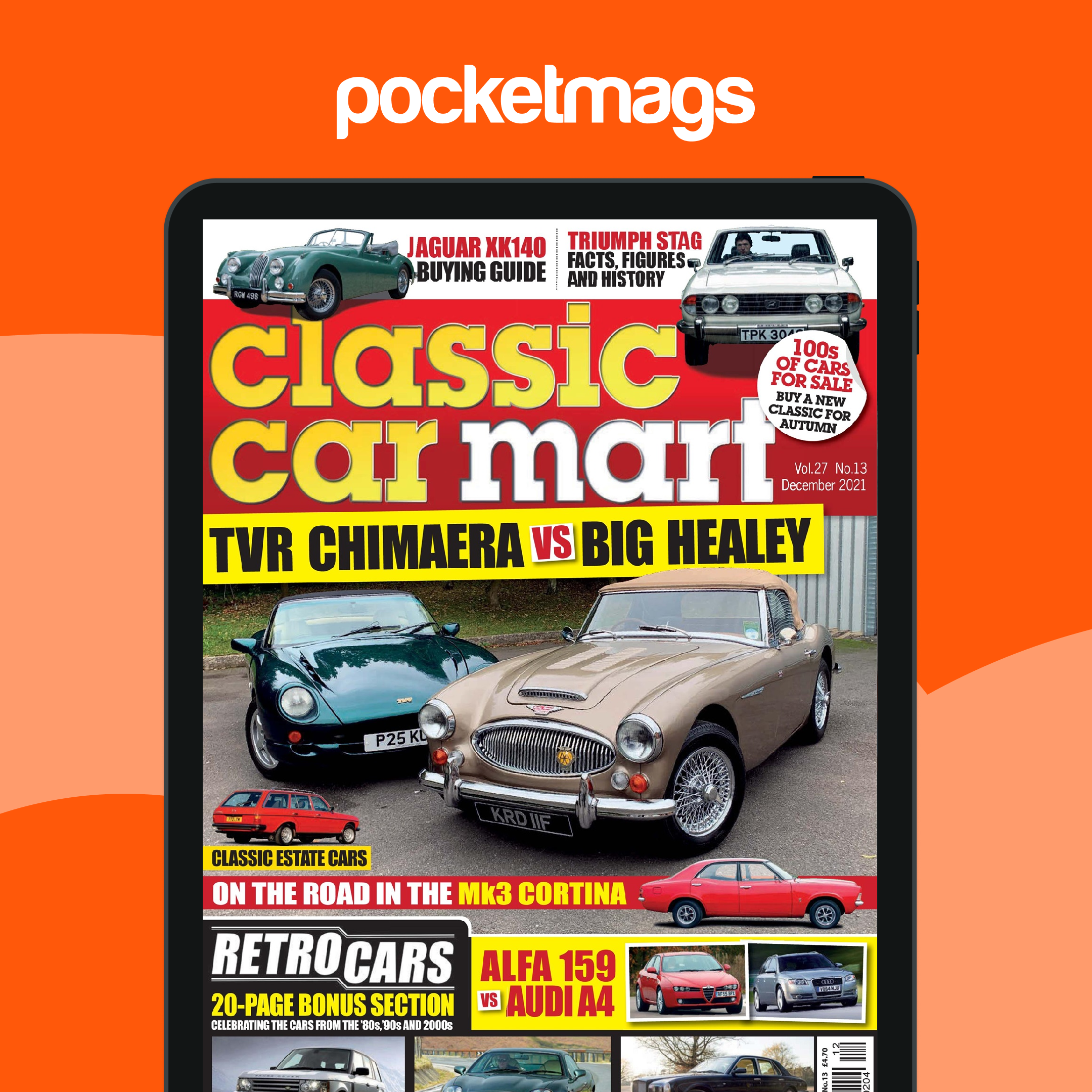 Classic Car Mart Magazine - Dec-21 Edición anterior