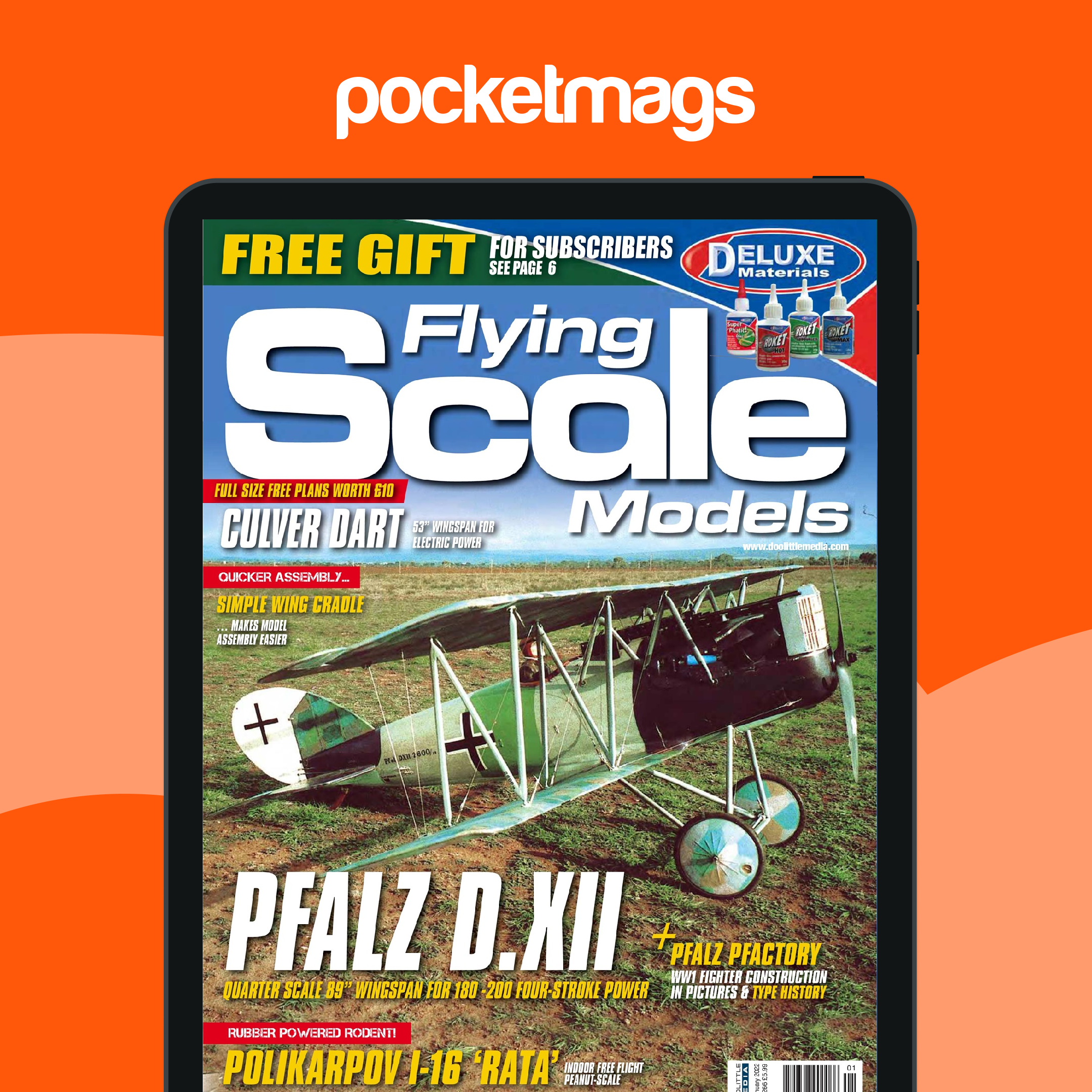 Flying Scale Models Magazine - Jan 22 Edição anterior