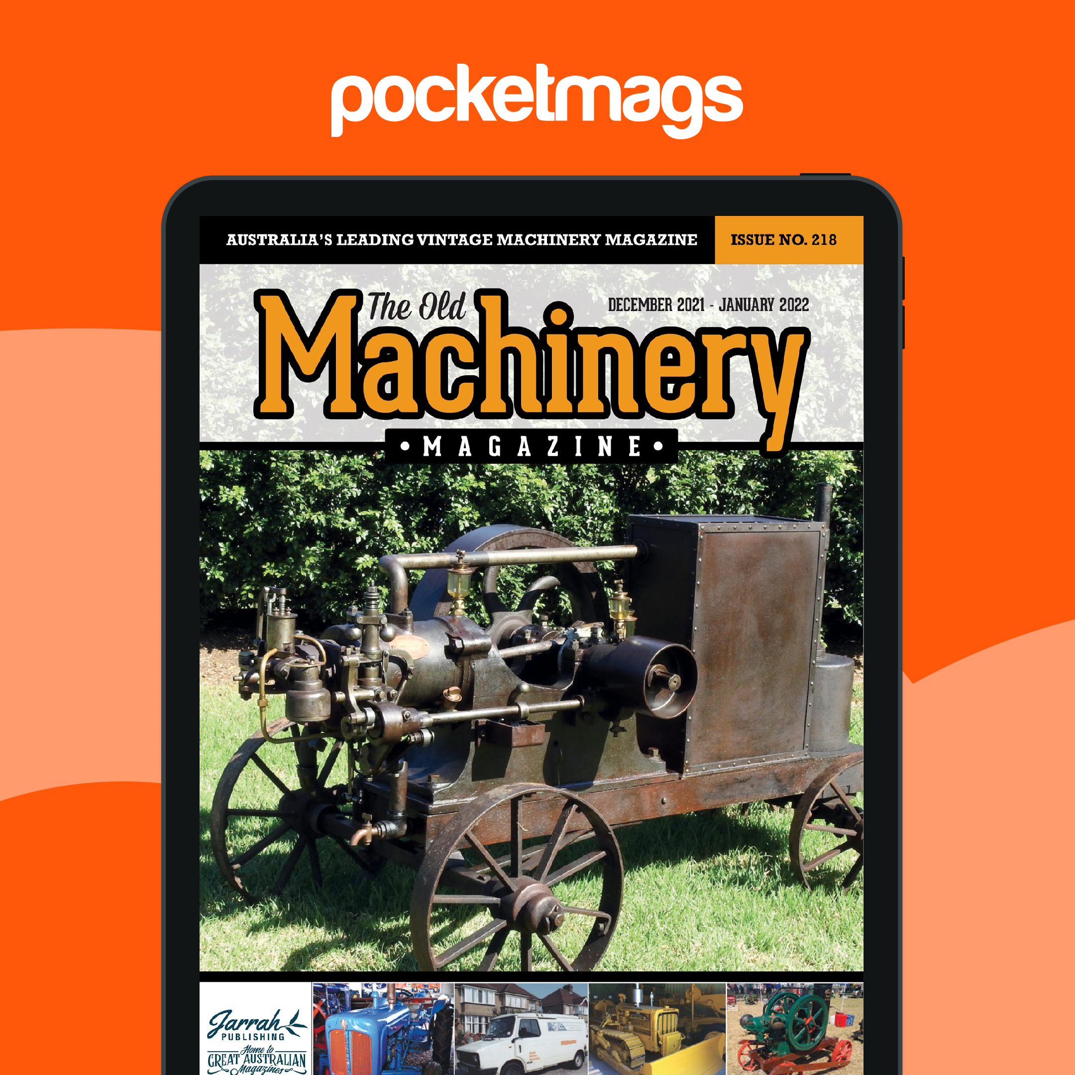 The Old Machinery Magazine - Dec-Jan 2022 Back Issue