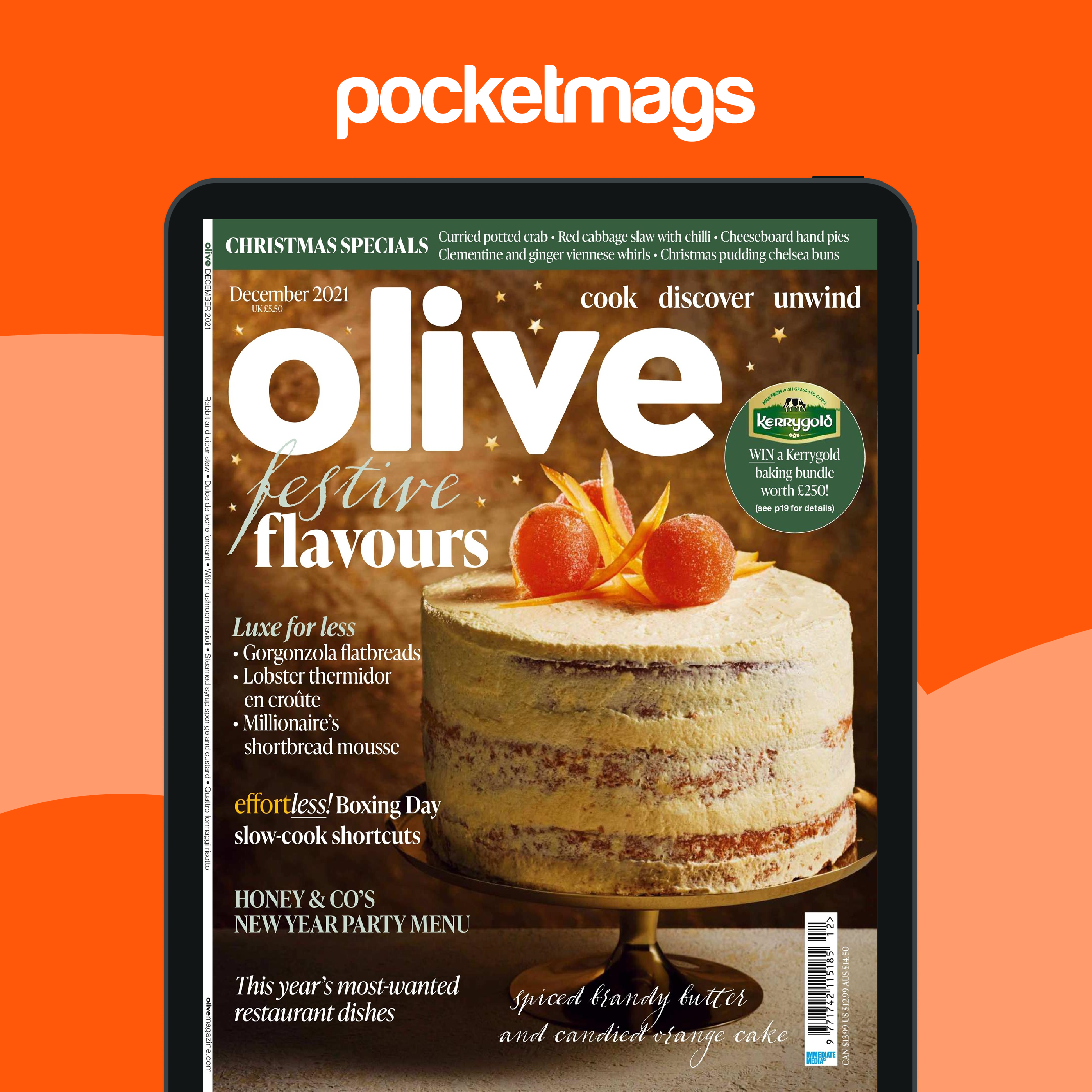 Olive Magazine - Dec-21 Back Issue