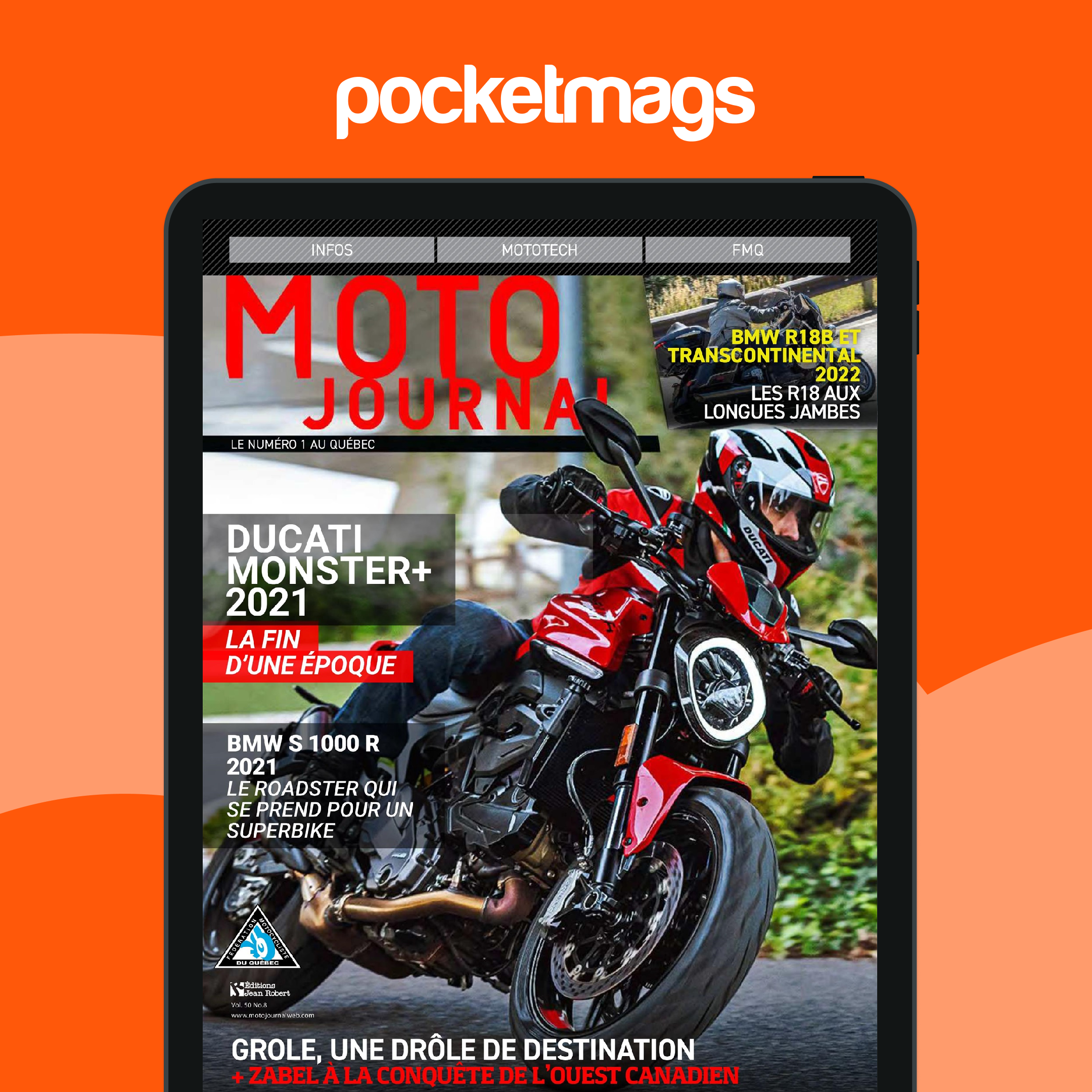 Moto Journal Magazine - Vol. 50 No. 8 Back Issue