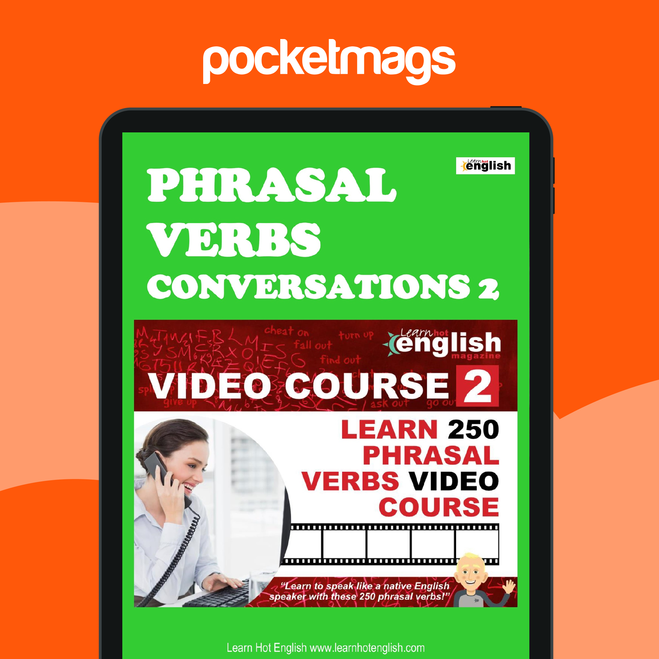 Learn Hot English Magazine - Phrasal Verb Pack 2 Edición especial