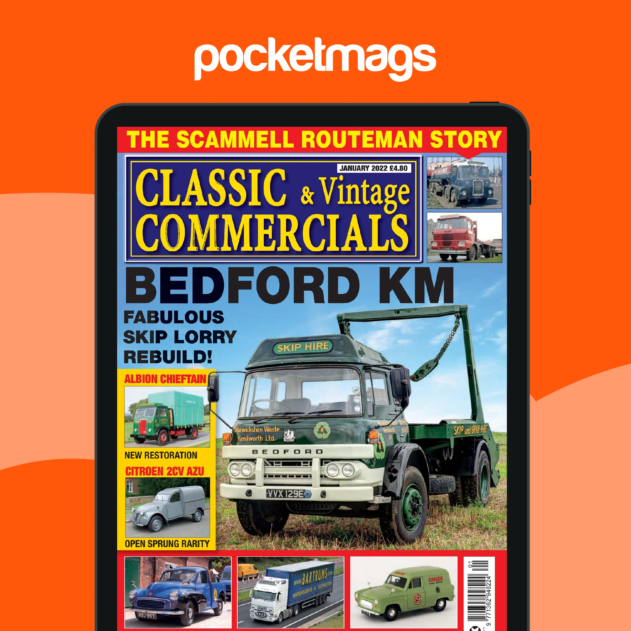 Classic & Vintage Commercials Magazine - Jan-22 Back Issue