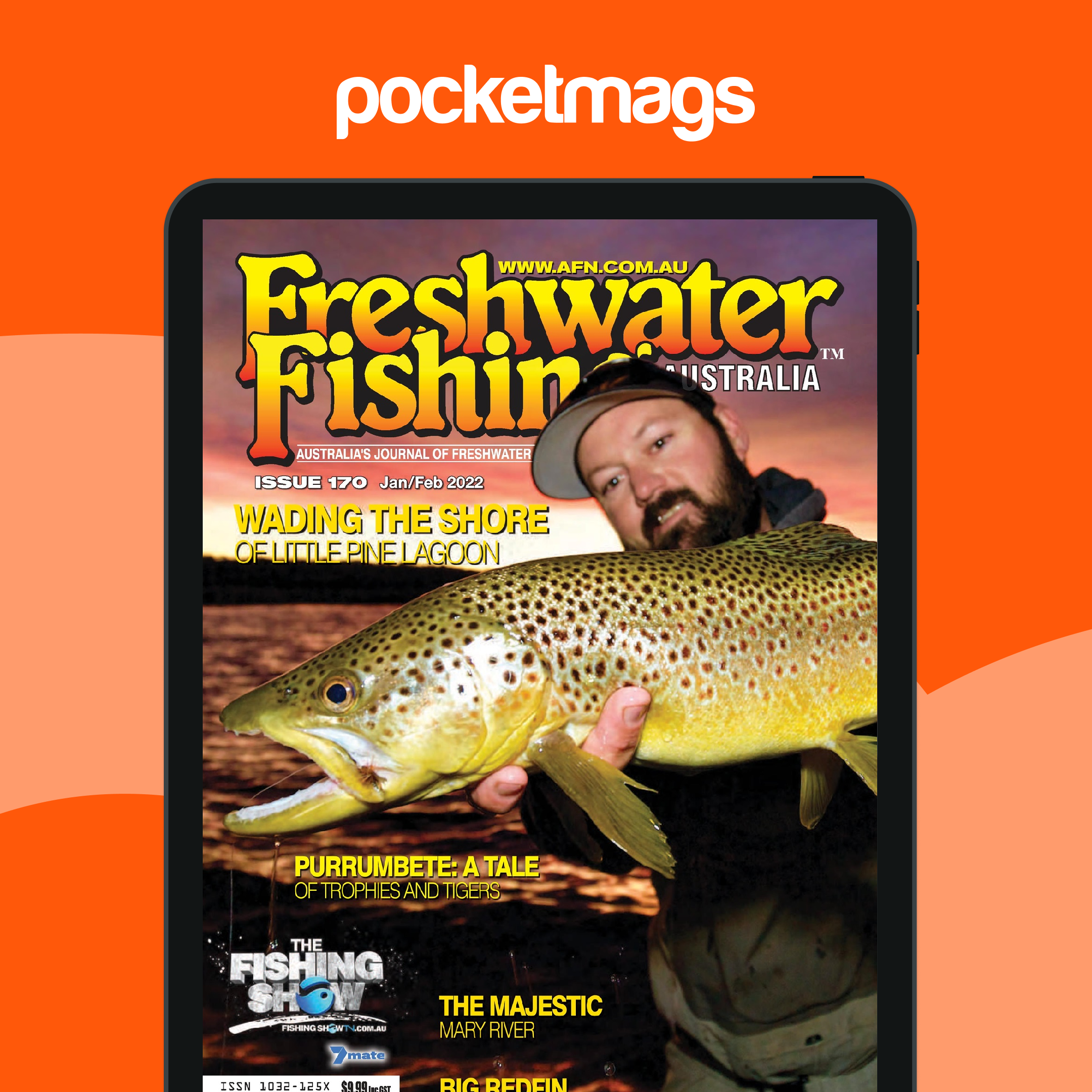 Freshwater Fishing Australia Magazine - Jan-Feb FWF 170 Back Issue