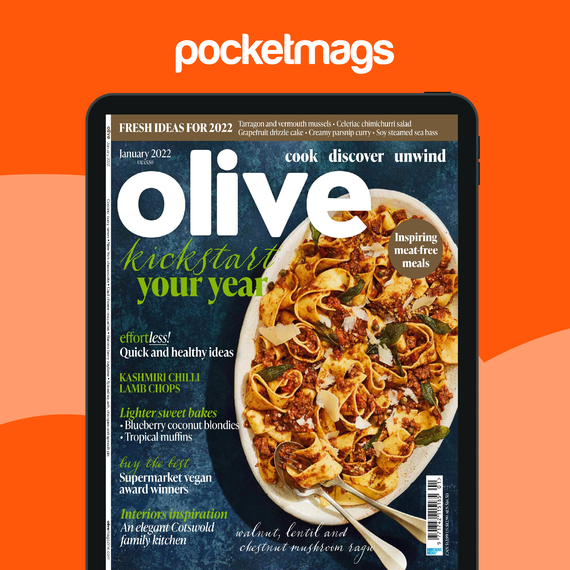 Olive Magazine - January 2022 Edición anterior