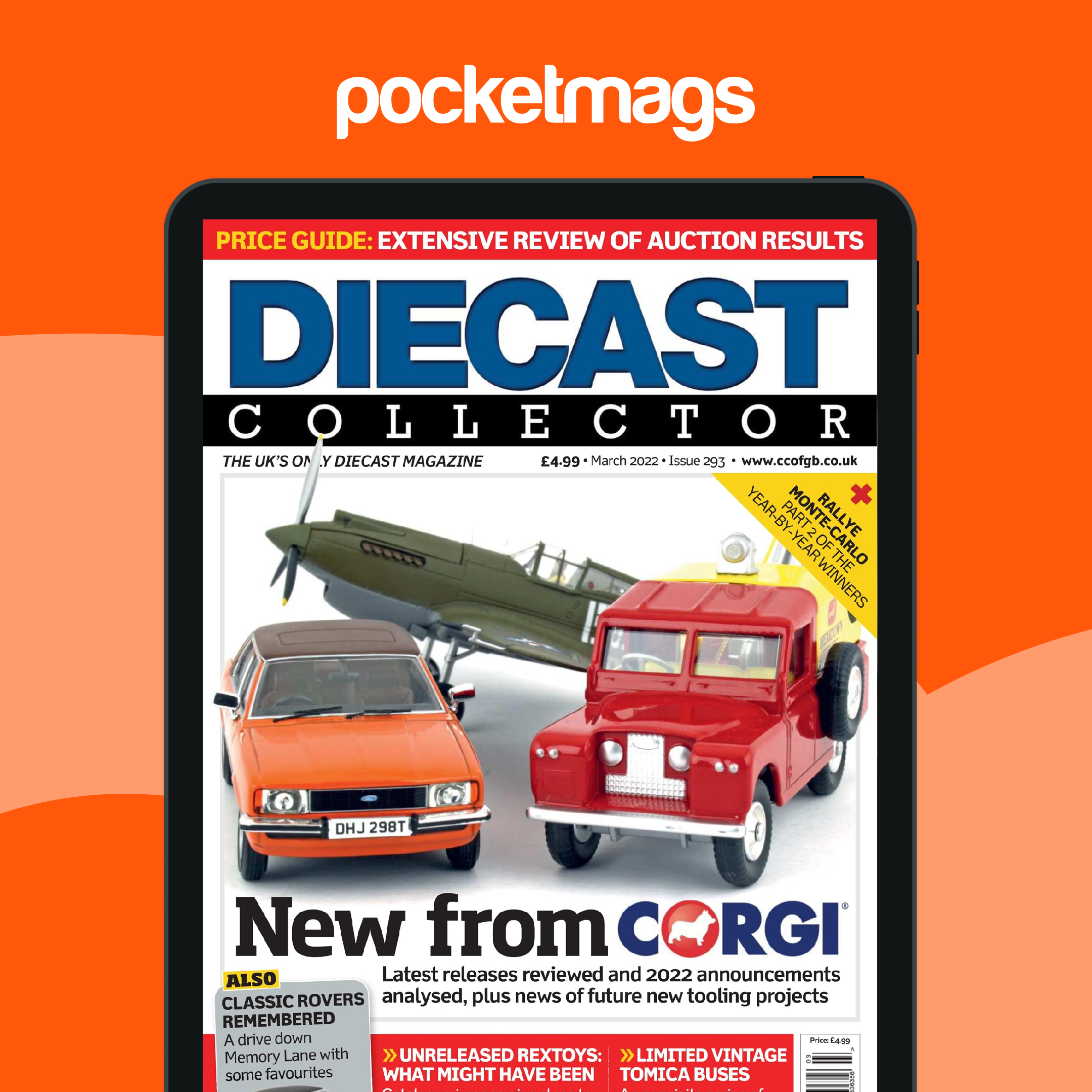Diecast Collector Magazine - March 2022 Back Issue