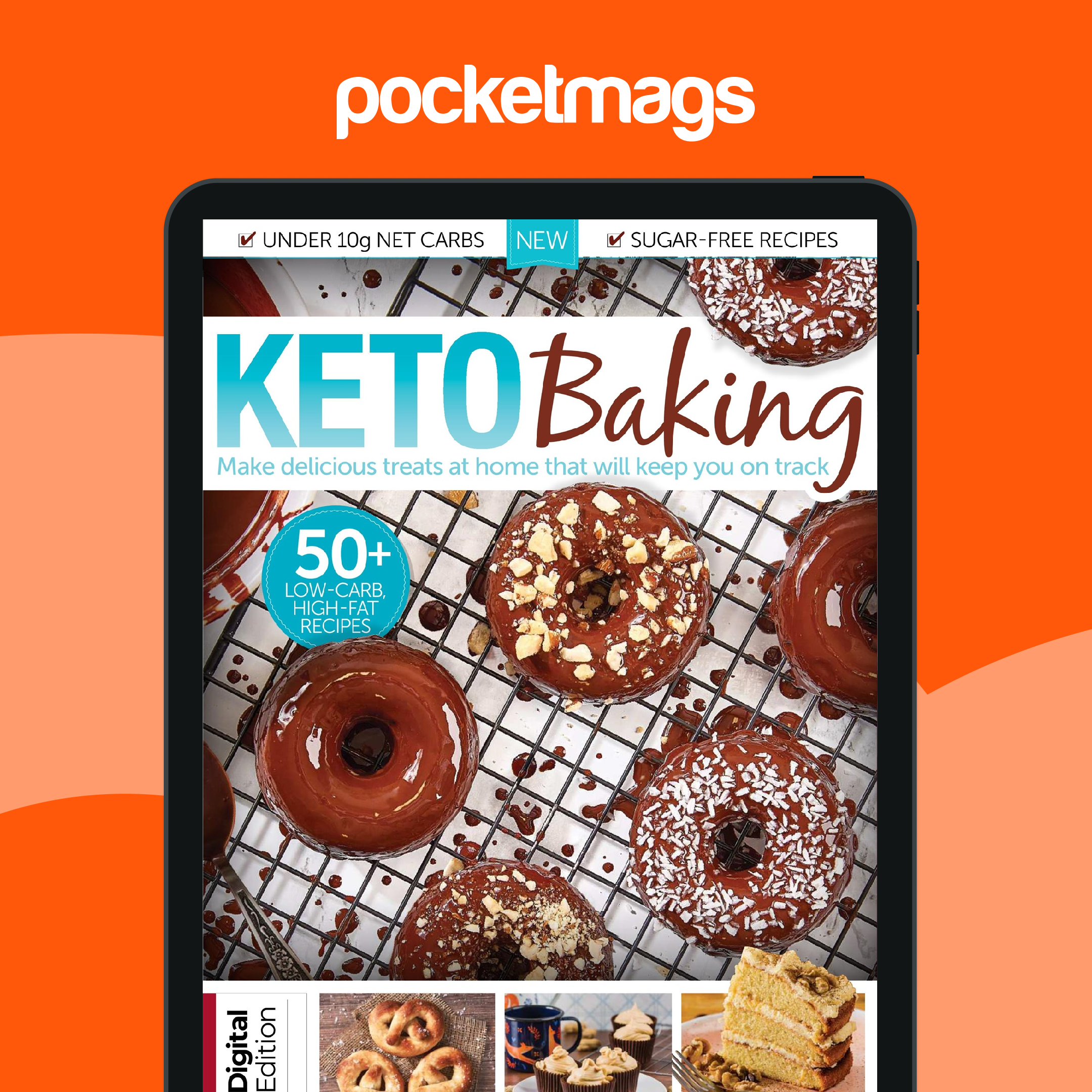 Home Interests Bookazine - Keto Baking Book Sixth Edition Back Issue