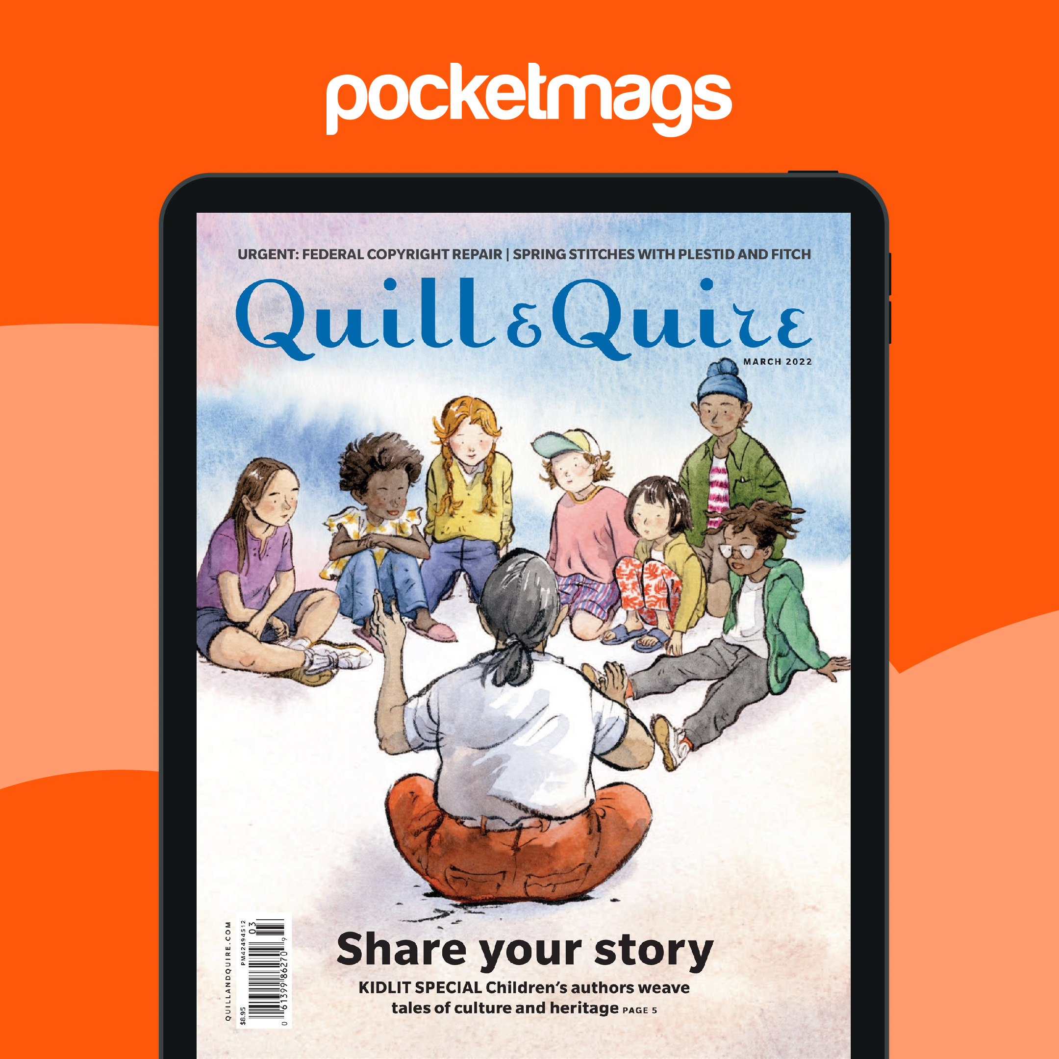 Quill & Quire Magazine Subscriptions and March 2022 Issue