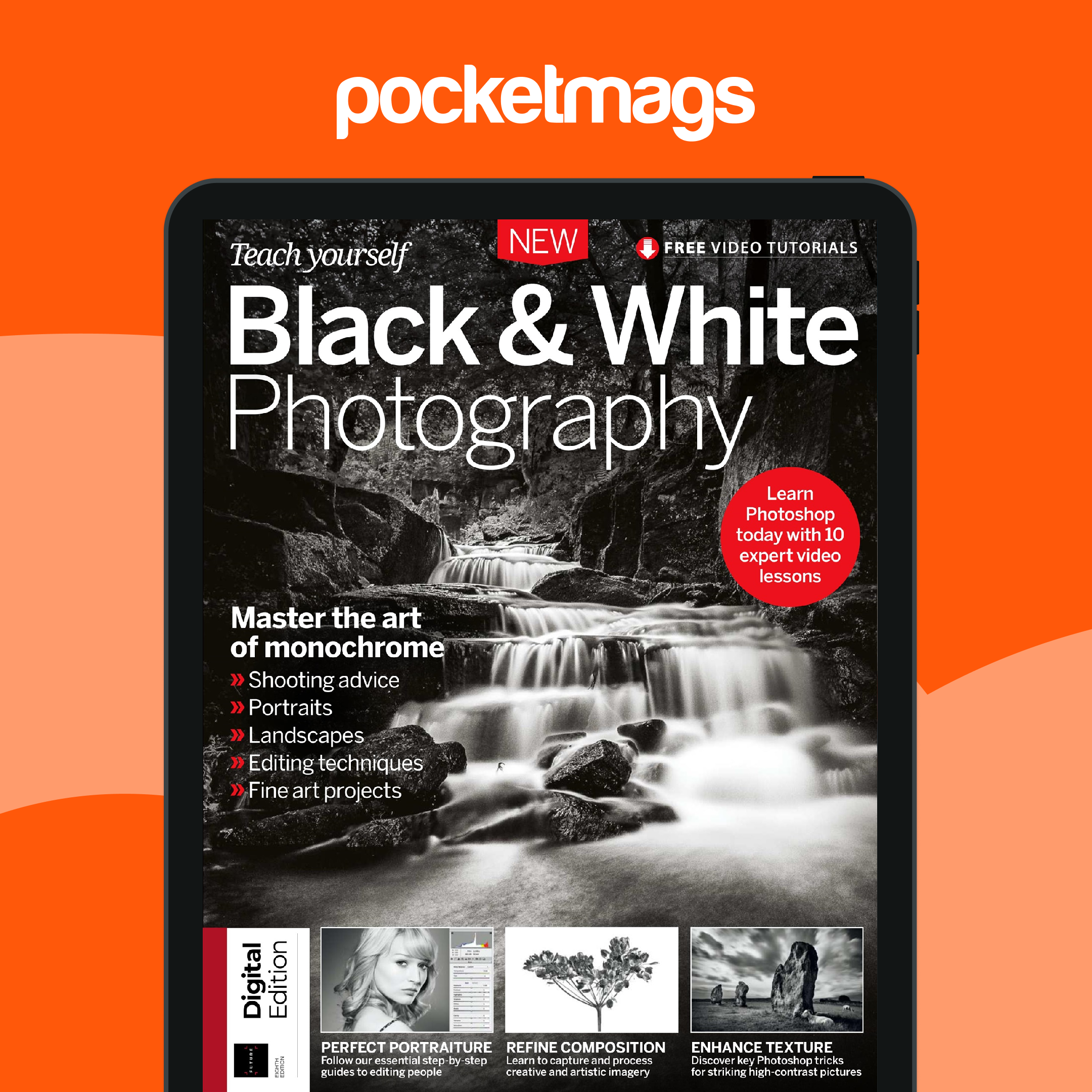 Photography Bookazine - Teach Yourself Black & White Photography Eighth Edition Back Issue