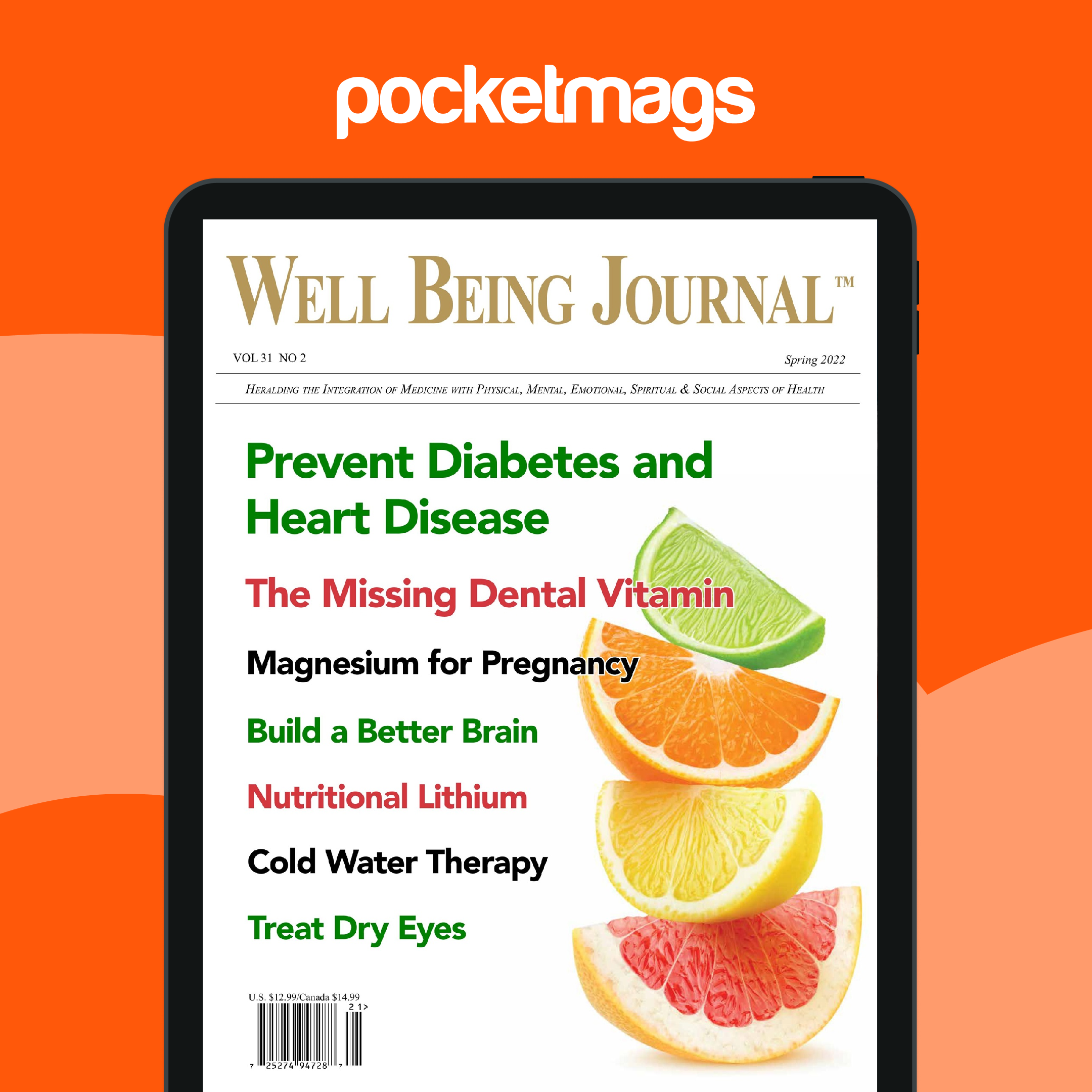 Well Being Journal Magazine - Spring 2022 Edición anterior