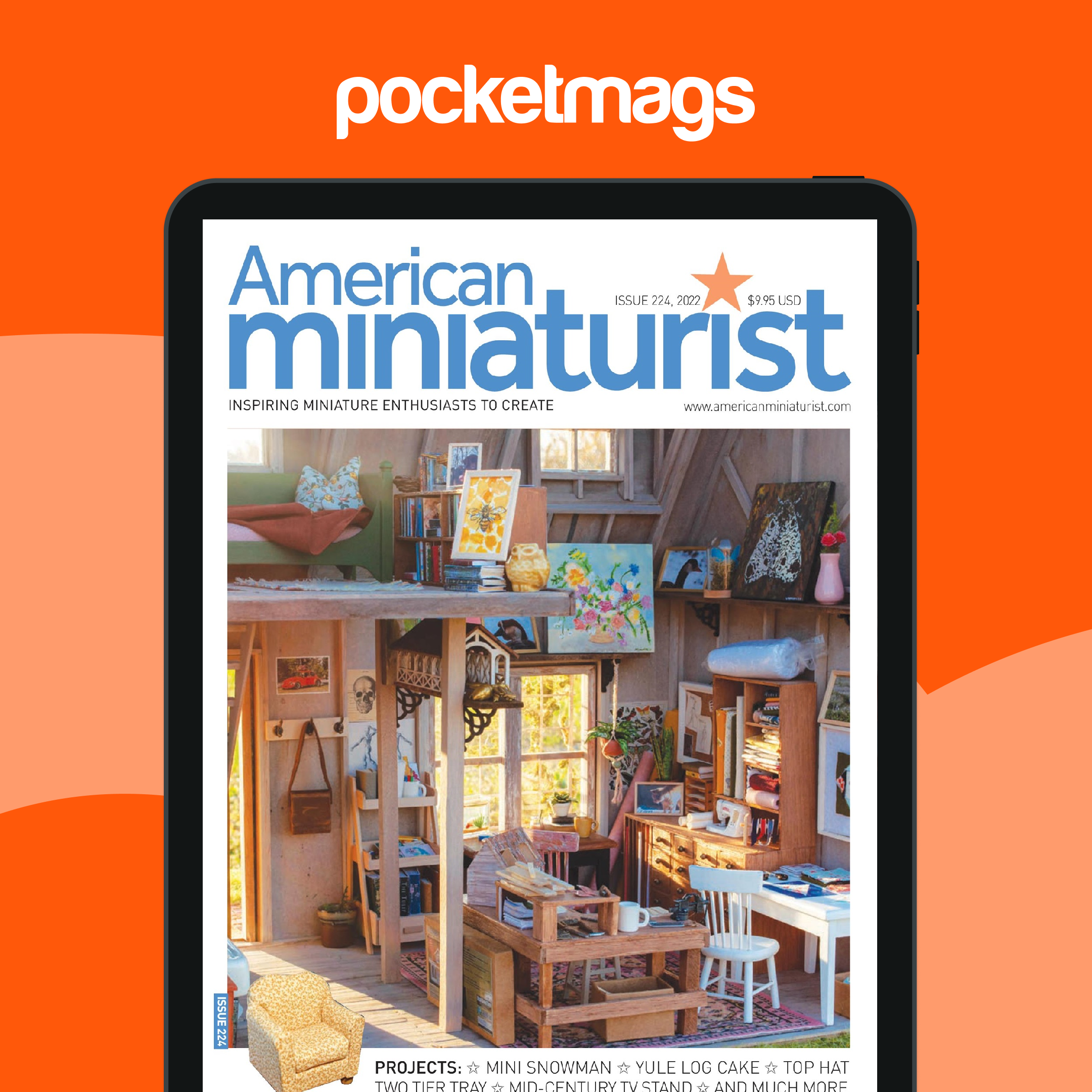 American Miniaturist Magazine - Issue 224 Back Issue