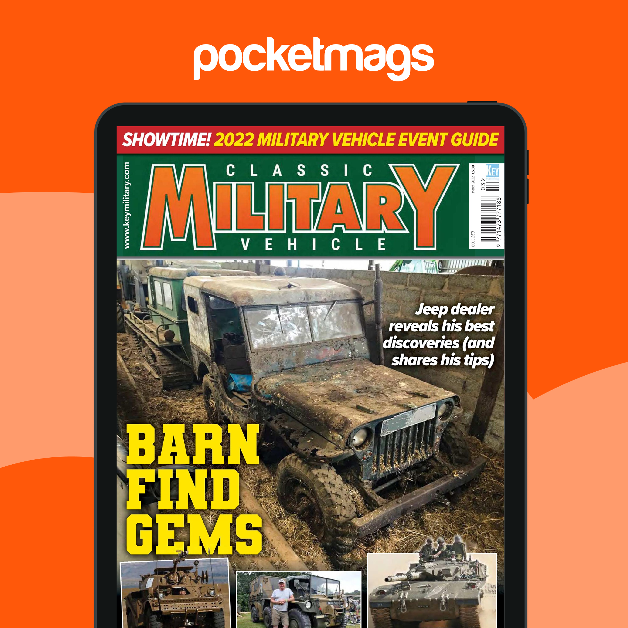 Classic Military Vehicle Magazine - March 2022 Edição anterior