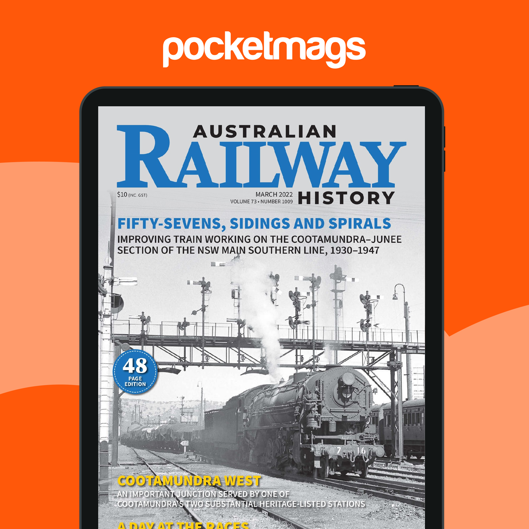 Australian Railway History Magazine - March 2022 Edição anterior