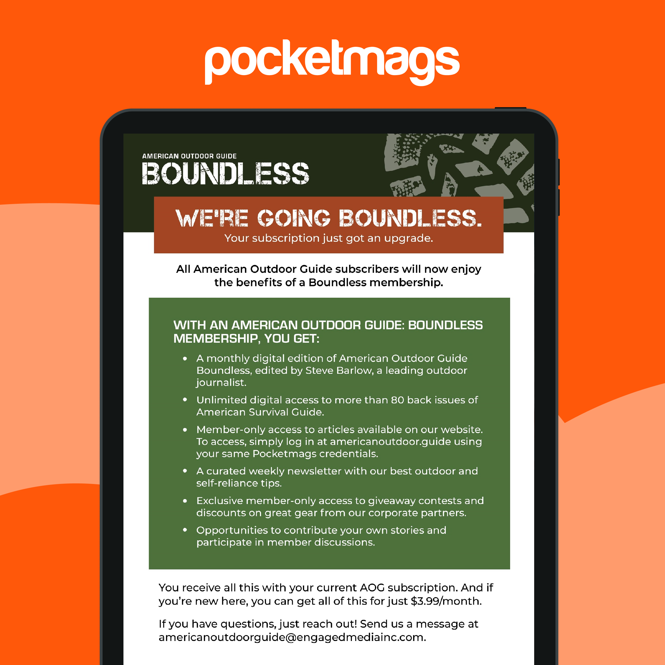 American Outdoor Guide: Boundless Magazine - AOG Boundless Explainer ...