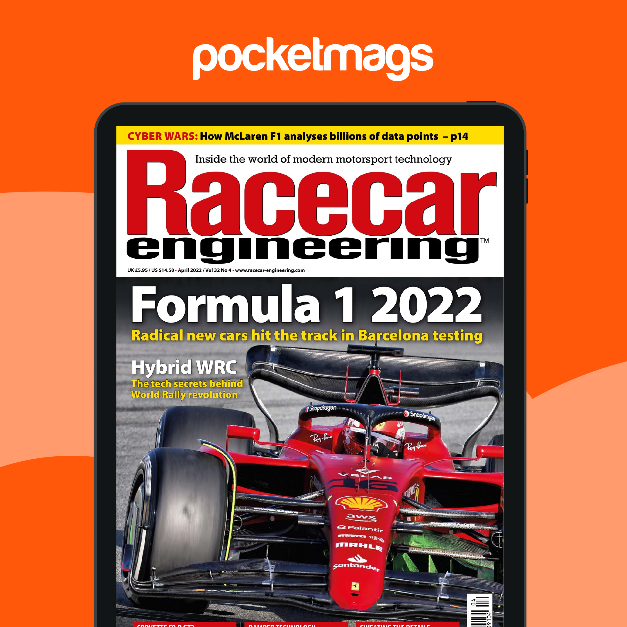 Racecar Engineering Magazine - April 22 Retour à l'édition précédente