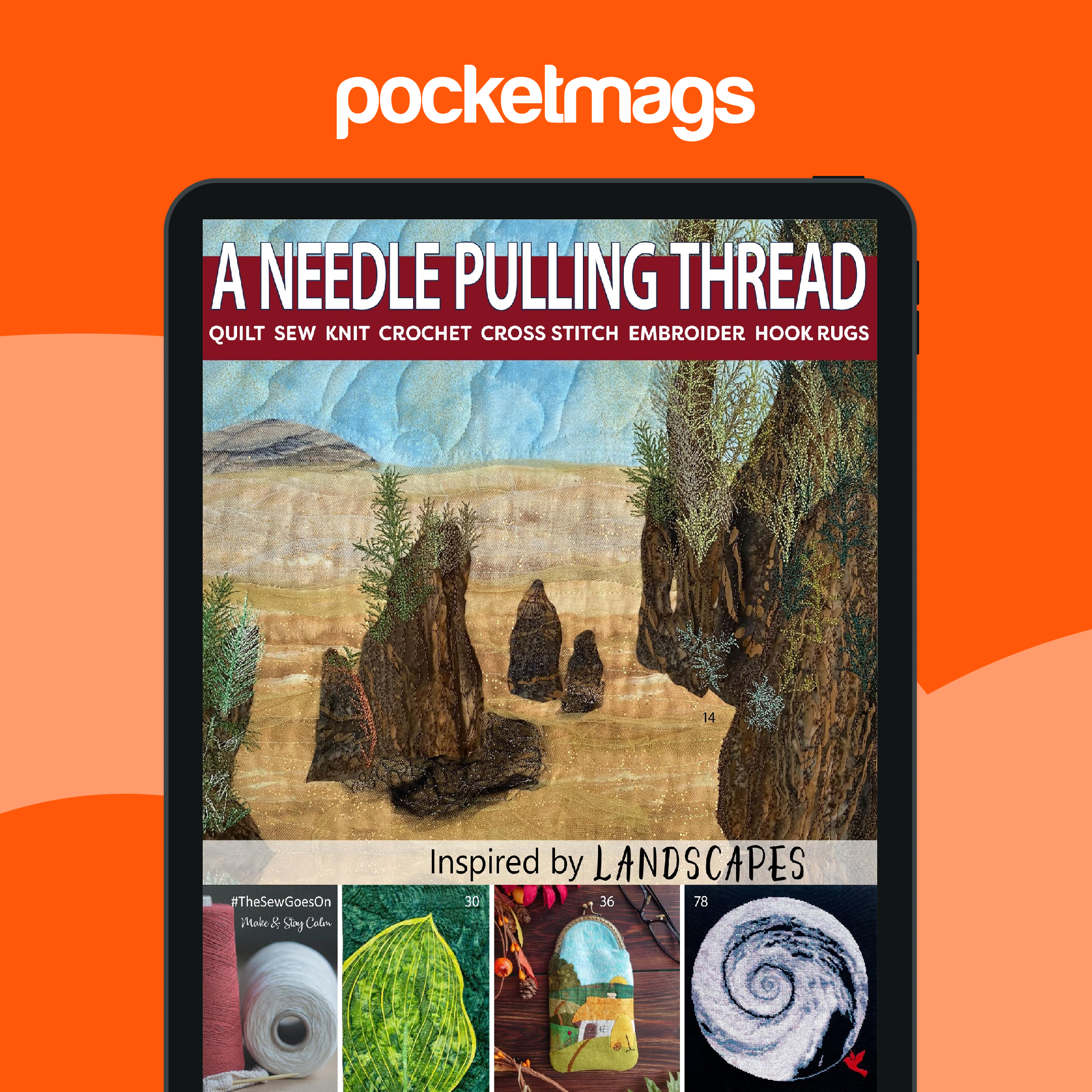 A Needle Pulling Thread Magazine - Issue 58 Edición anterior