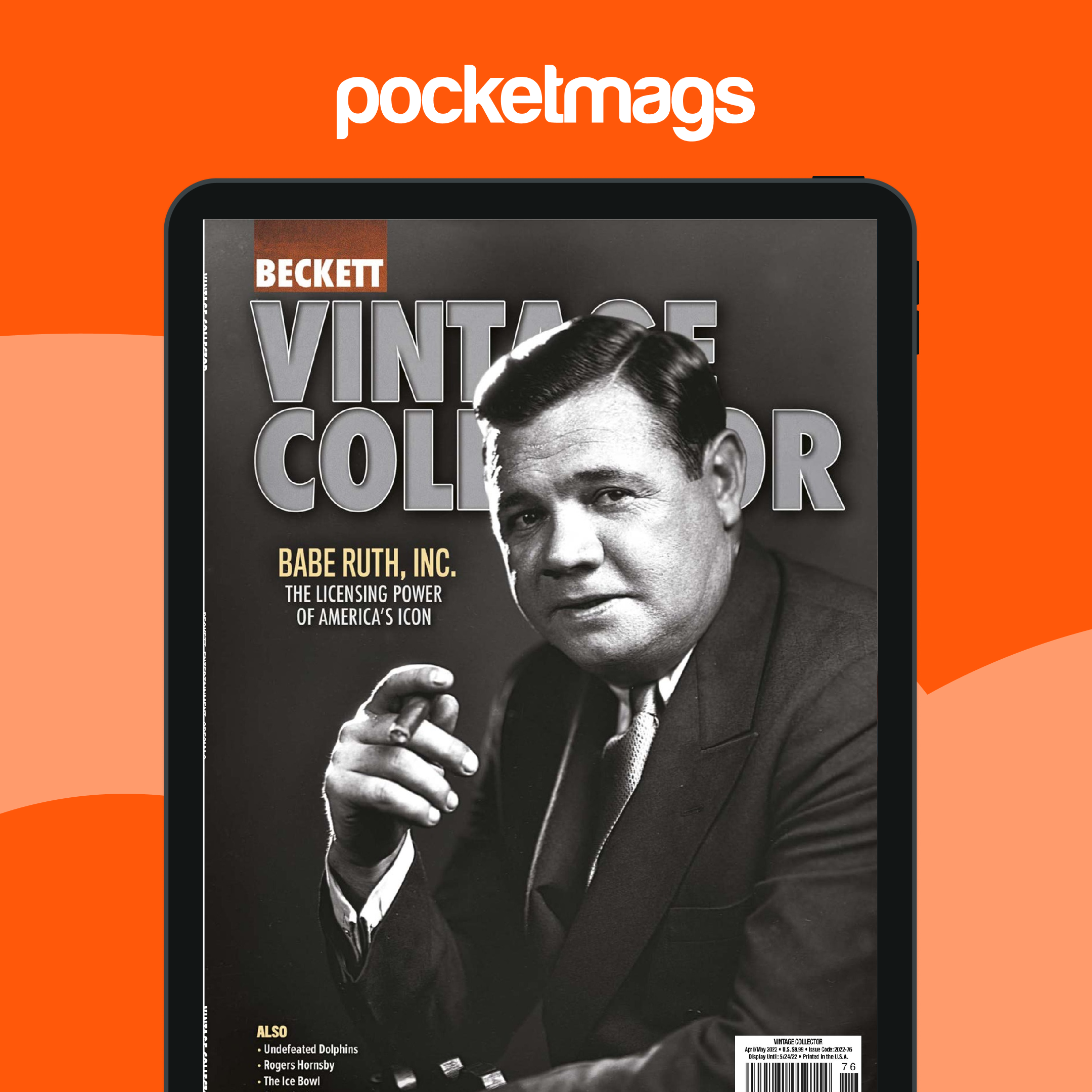 Beckett Vintage Collector Magazine - Apr/ May 2022 Back Issue