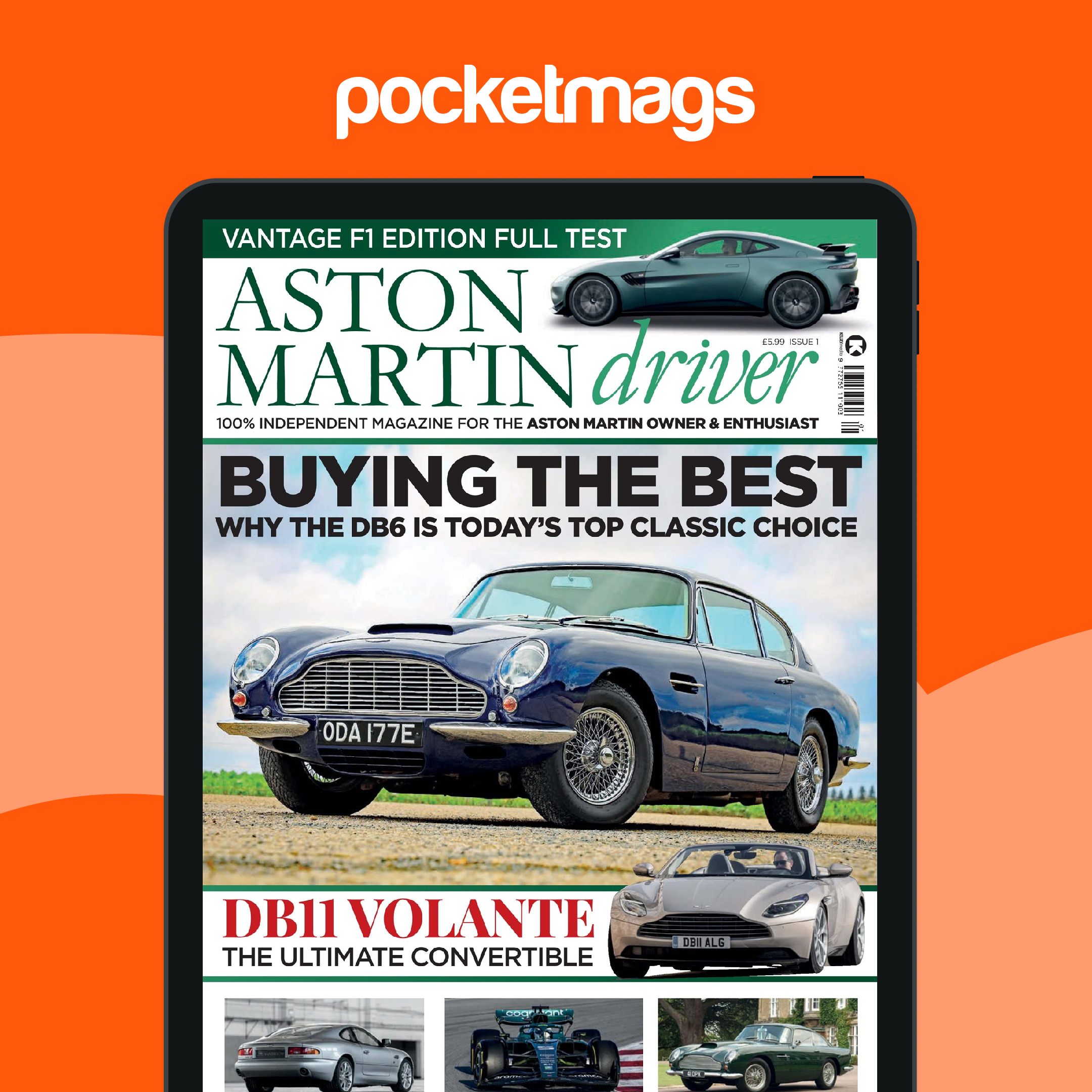 Aston Martin Driver Magazine - Issue 1 Retour à l'édition précédente